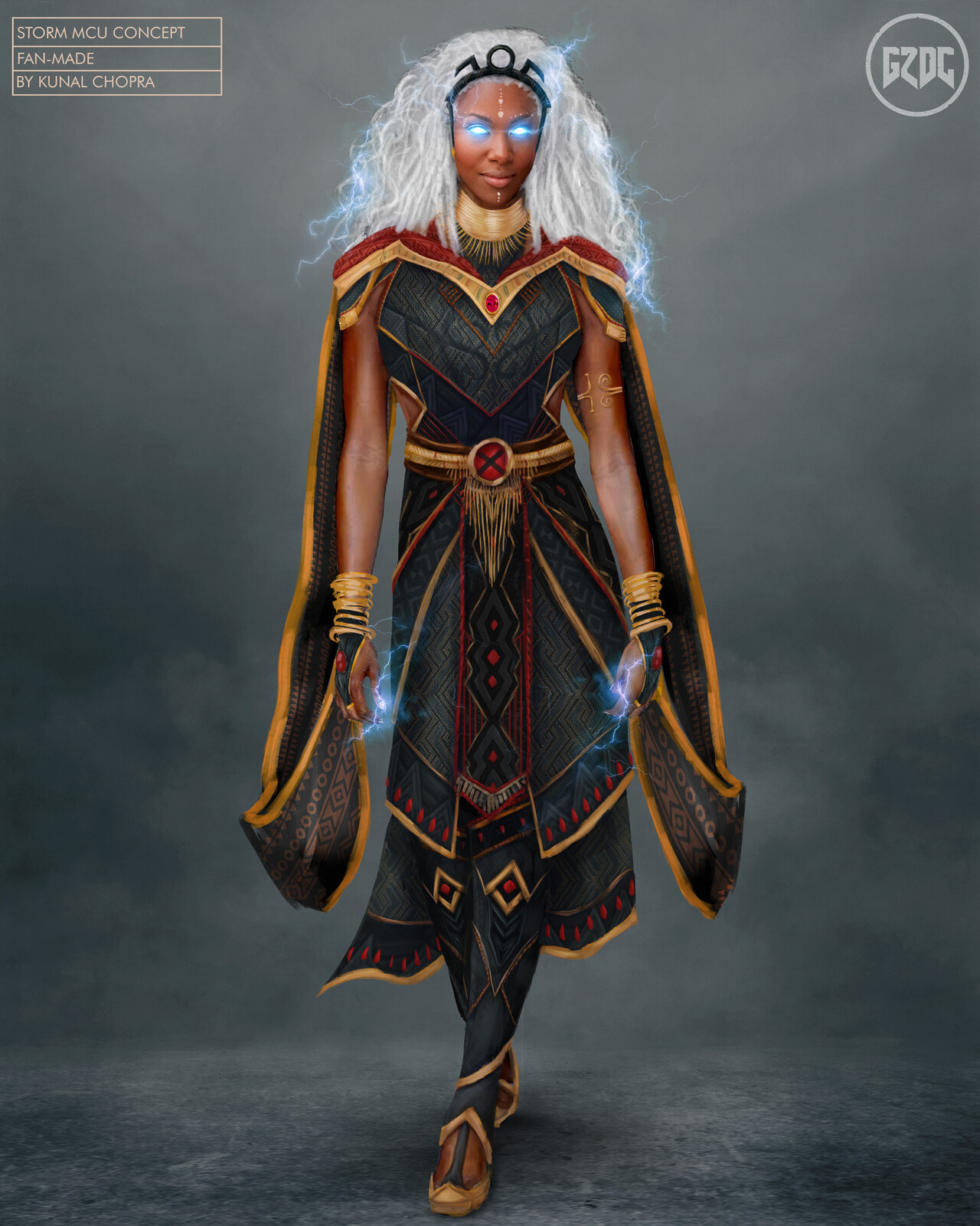 Kunal Chopra - MCU Storm Concept Art (Final Assignment)