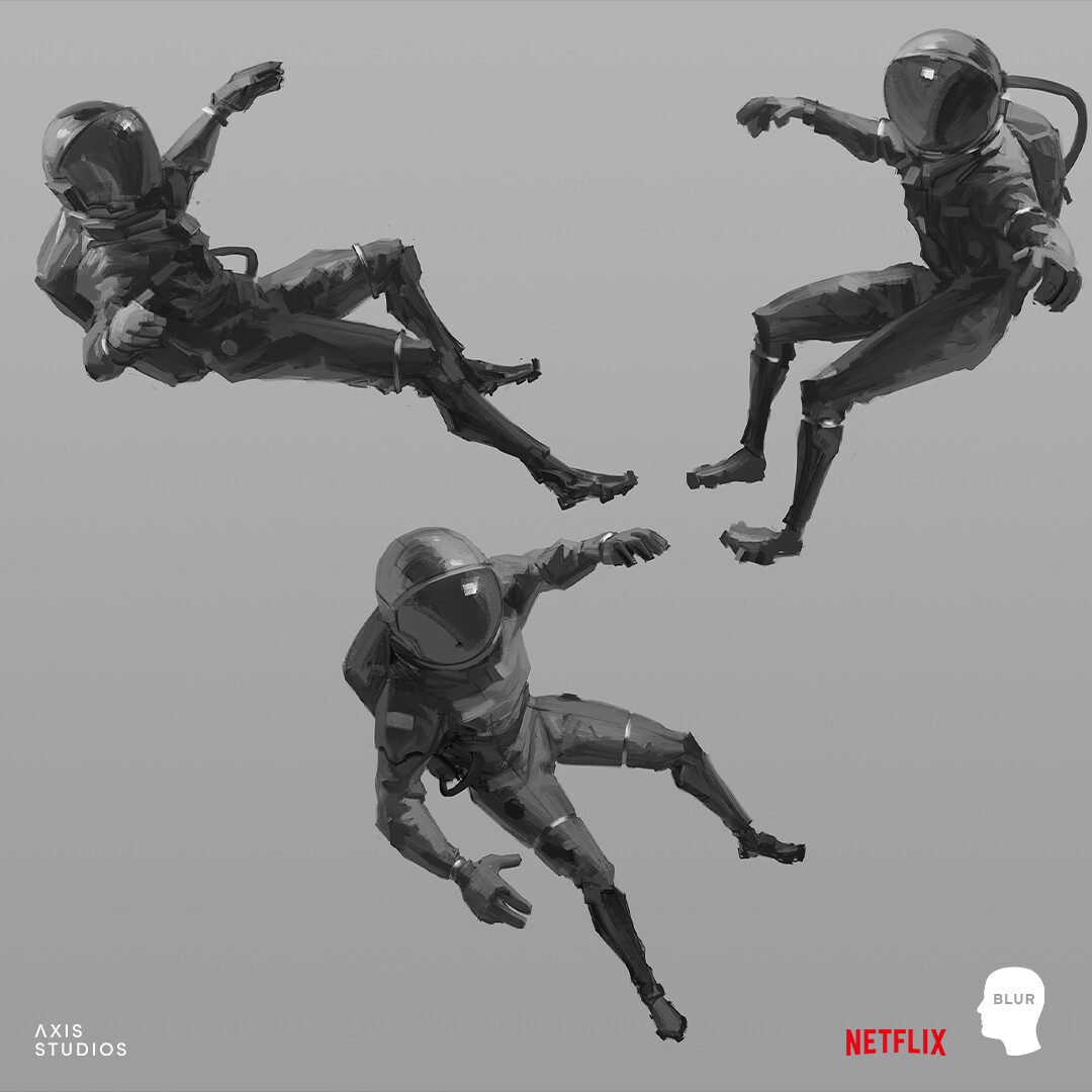 Axis Studios - Love, Death, and Robots: Helping Hand- Character Details