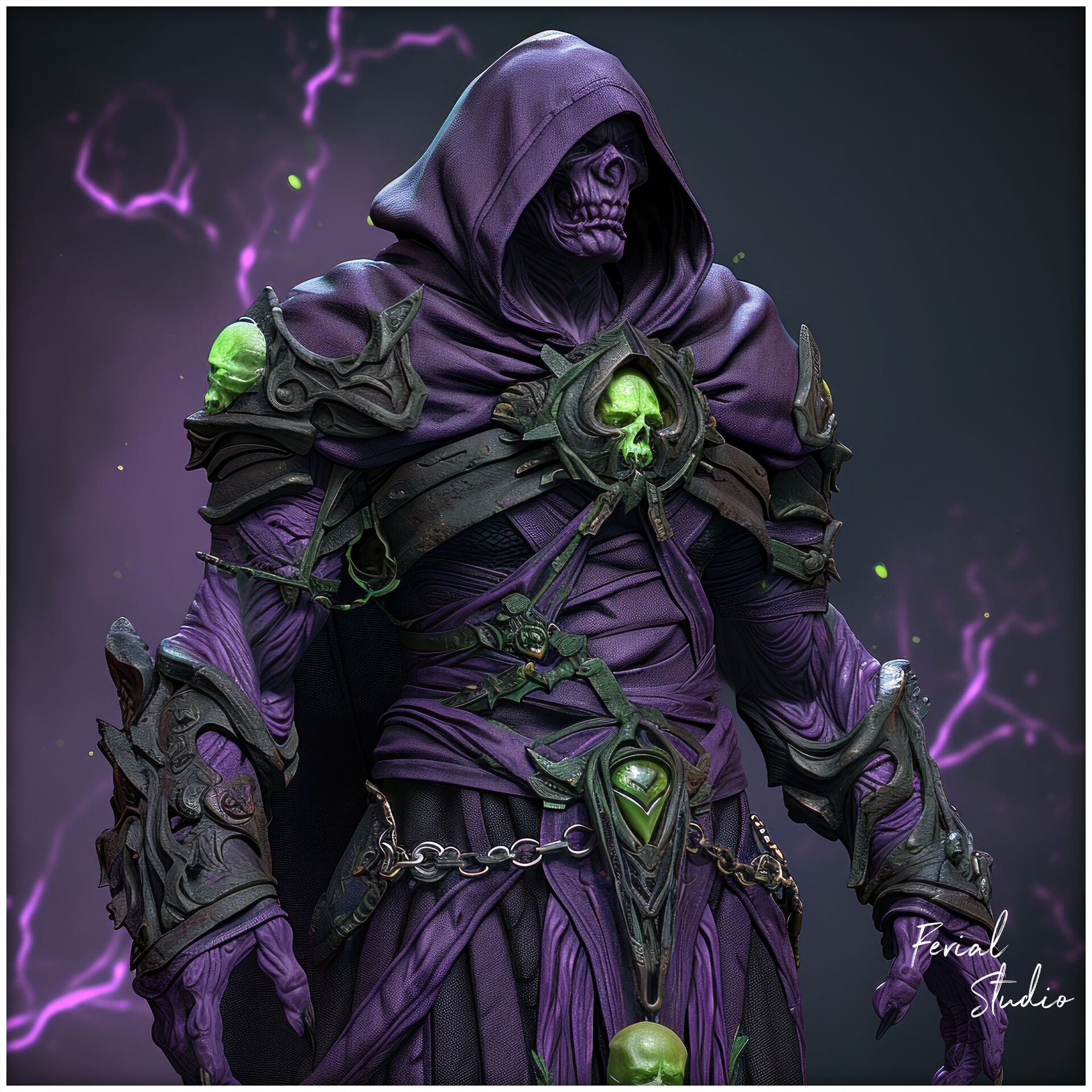 ArtStation - 🔹220 Guldan Character Reference Image Pack v.4 |4K|