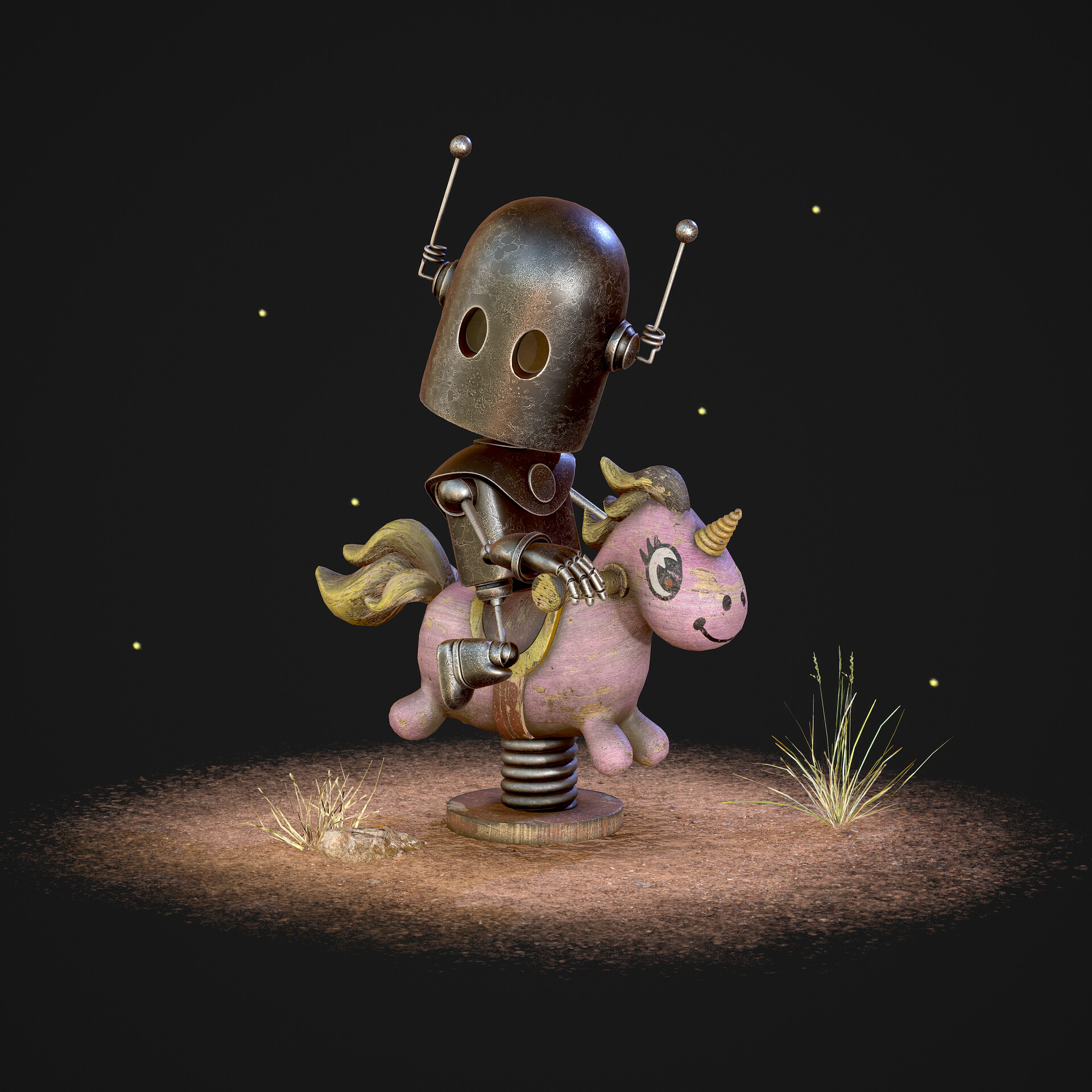 ArtStation - Trusty Steed