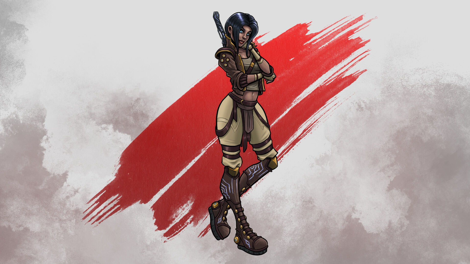 ArtStation - CHARACTER FOR AN EPIC MUSIC VIDEO - EPIC MUSIC