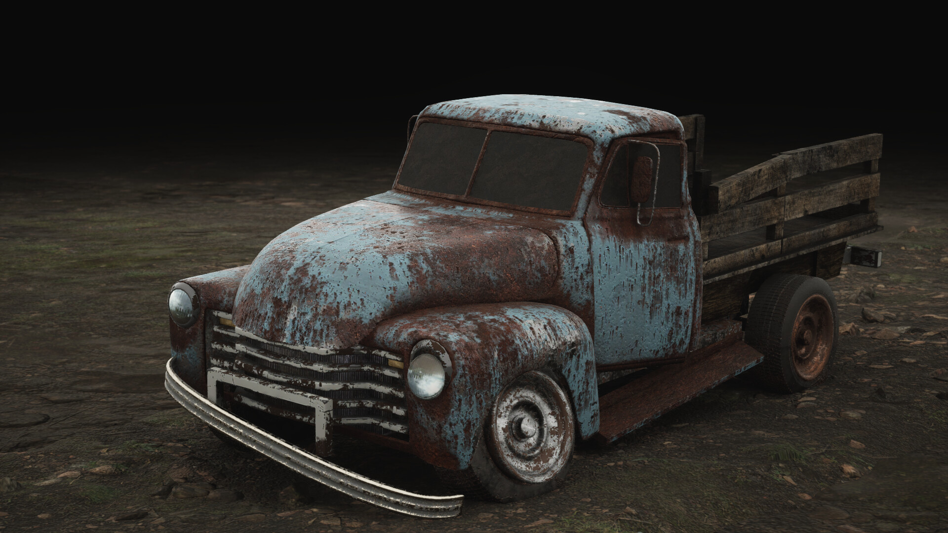 ArtStation - Old Rusted Truck