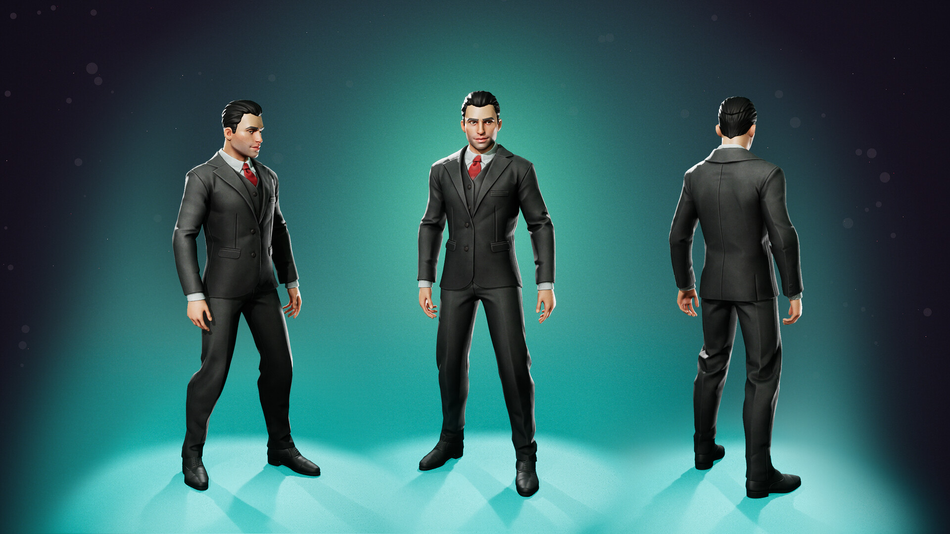 ArtStation - Businessman 01 - Modular Character