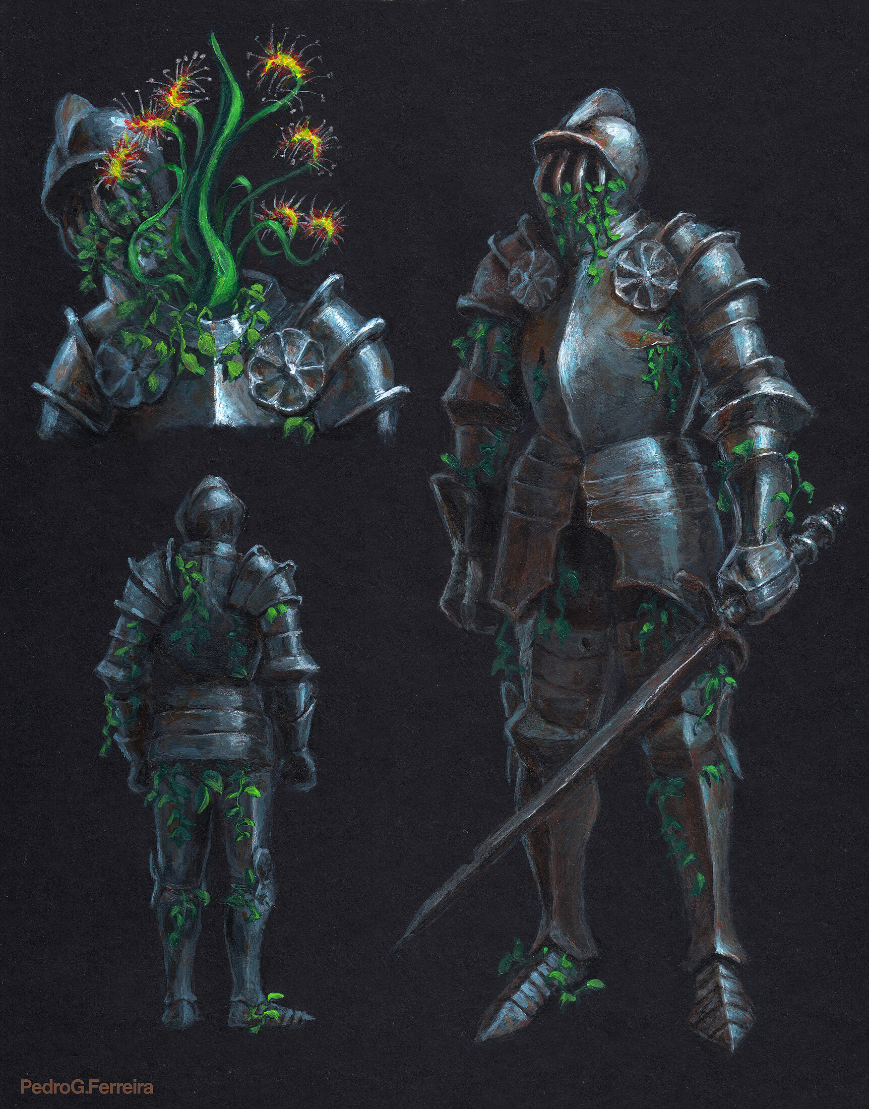 ArtStation - lonely knight