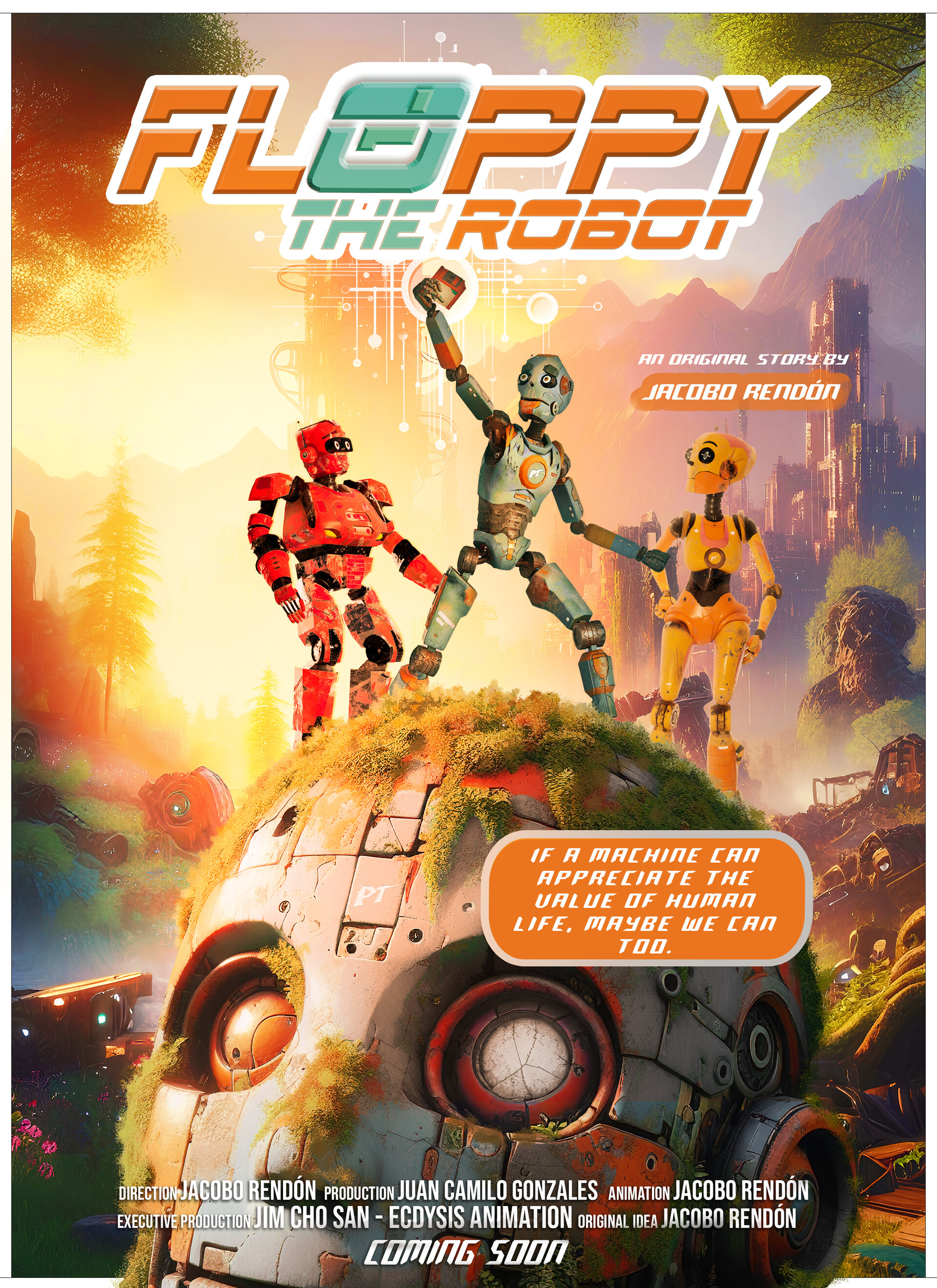 ArtStation - FLOPPY THE ROBOT - Coming soon