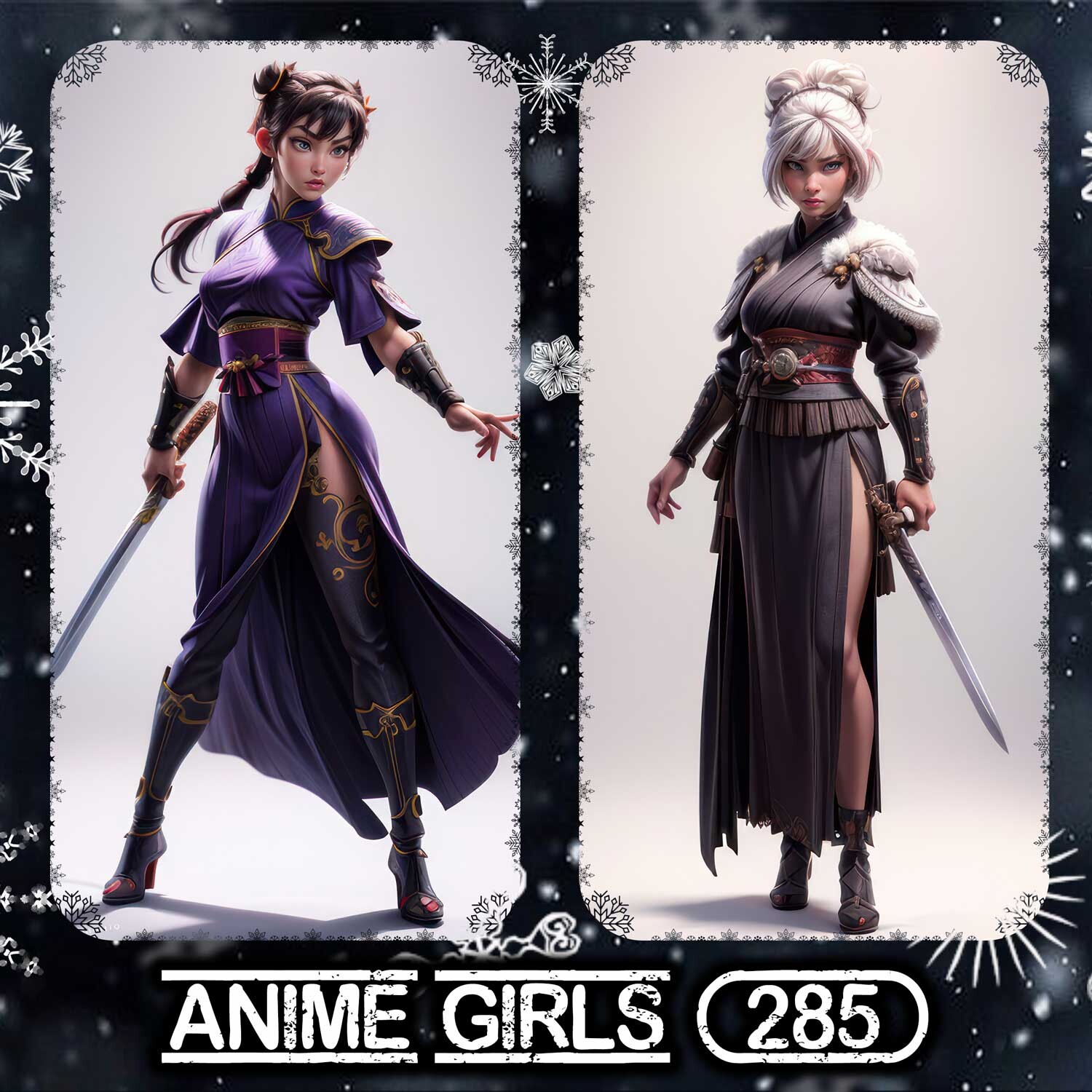 ArtStation - 210+ Anime Girls (Magnificent Assassin) Images Reference ...