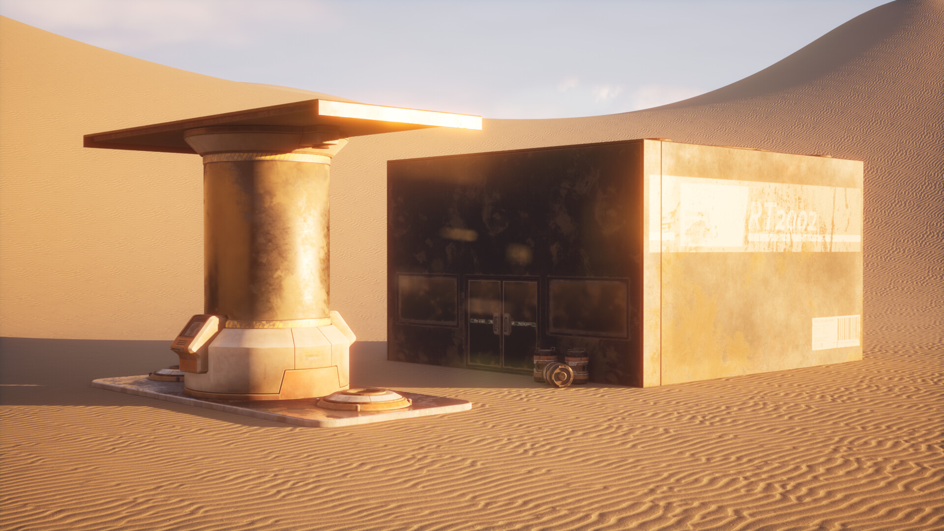 ArtStation - Power Supply Station