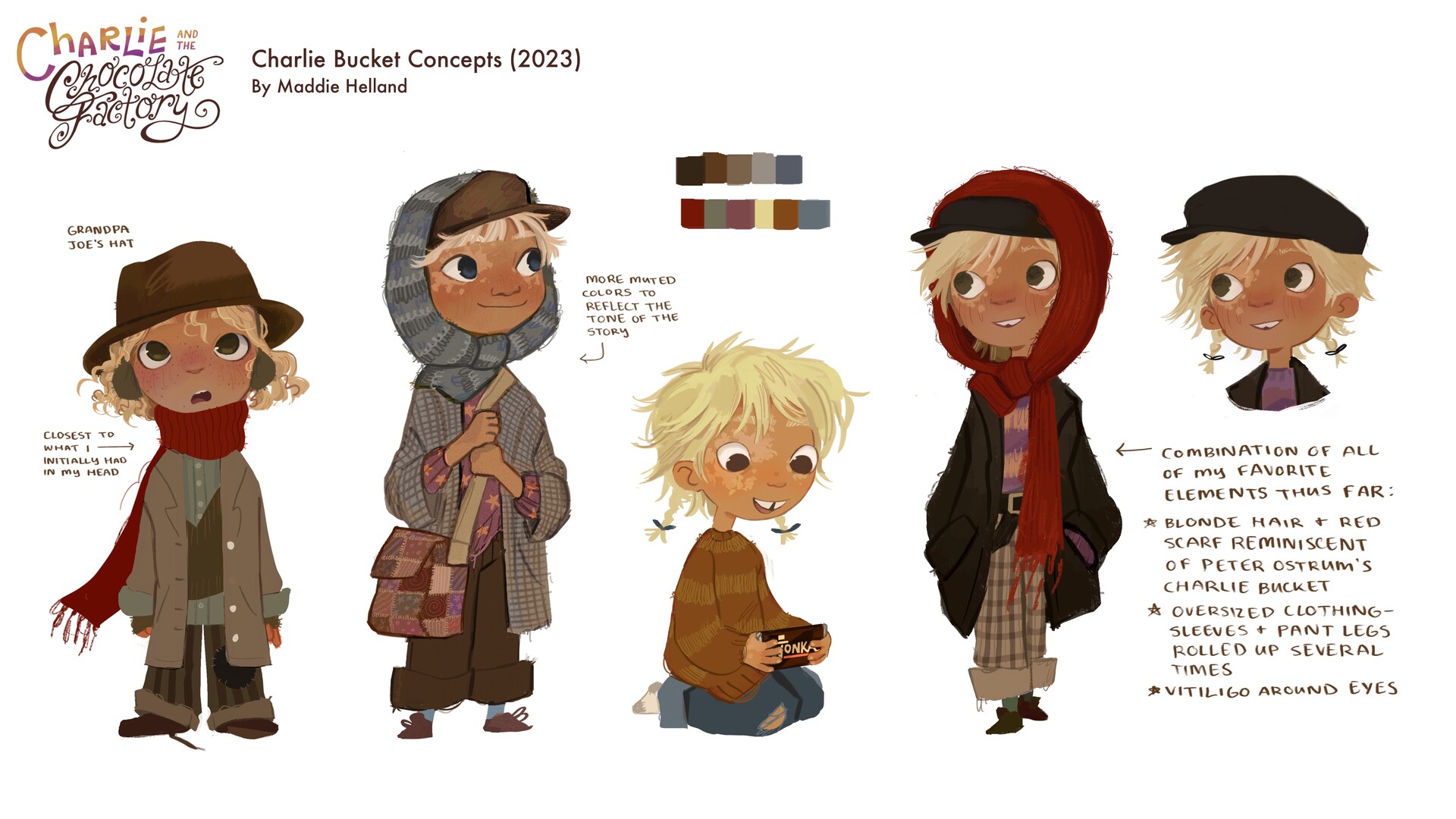 ArtStation - Charlie Bucket Concepts | 2nd Pass