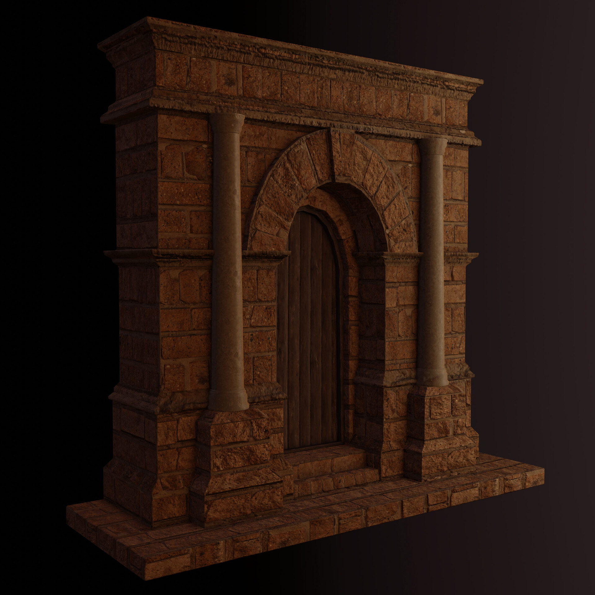 ArtStation - Medieval gate