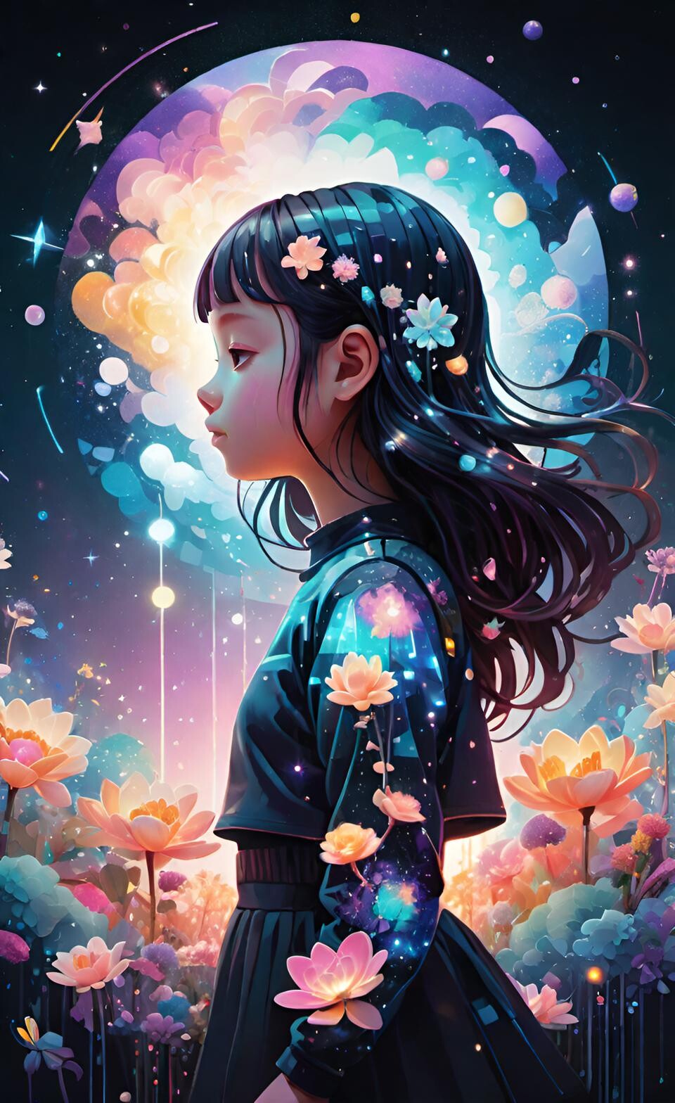 ArtStation - Flower princess