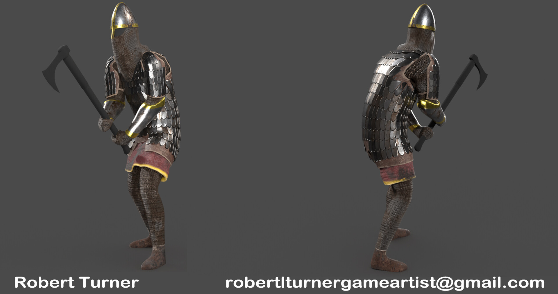 Robert Turner - Warrior of Rus Armor