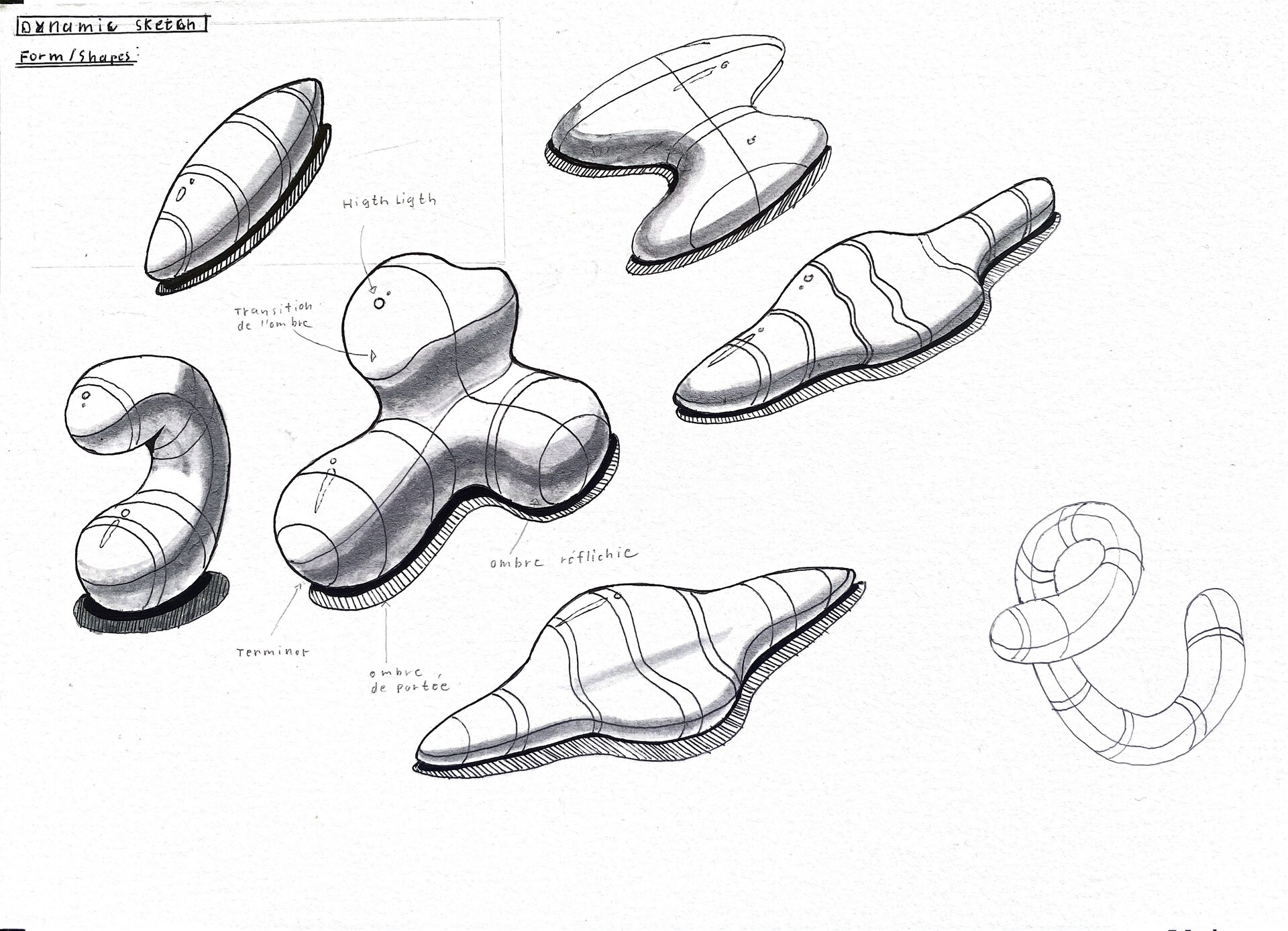ArtStation - Dynamic sketch