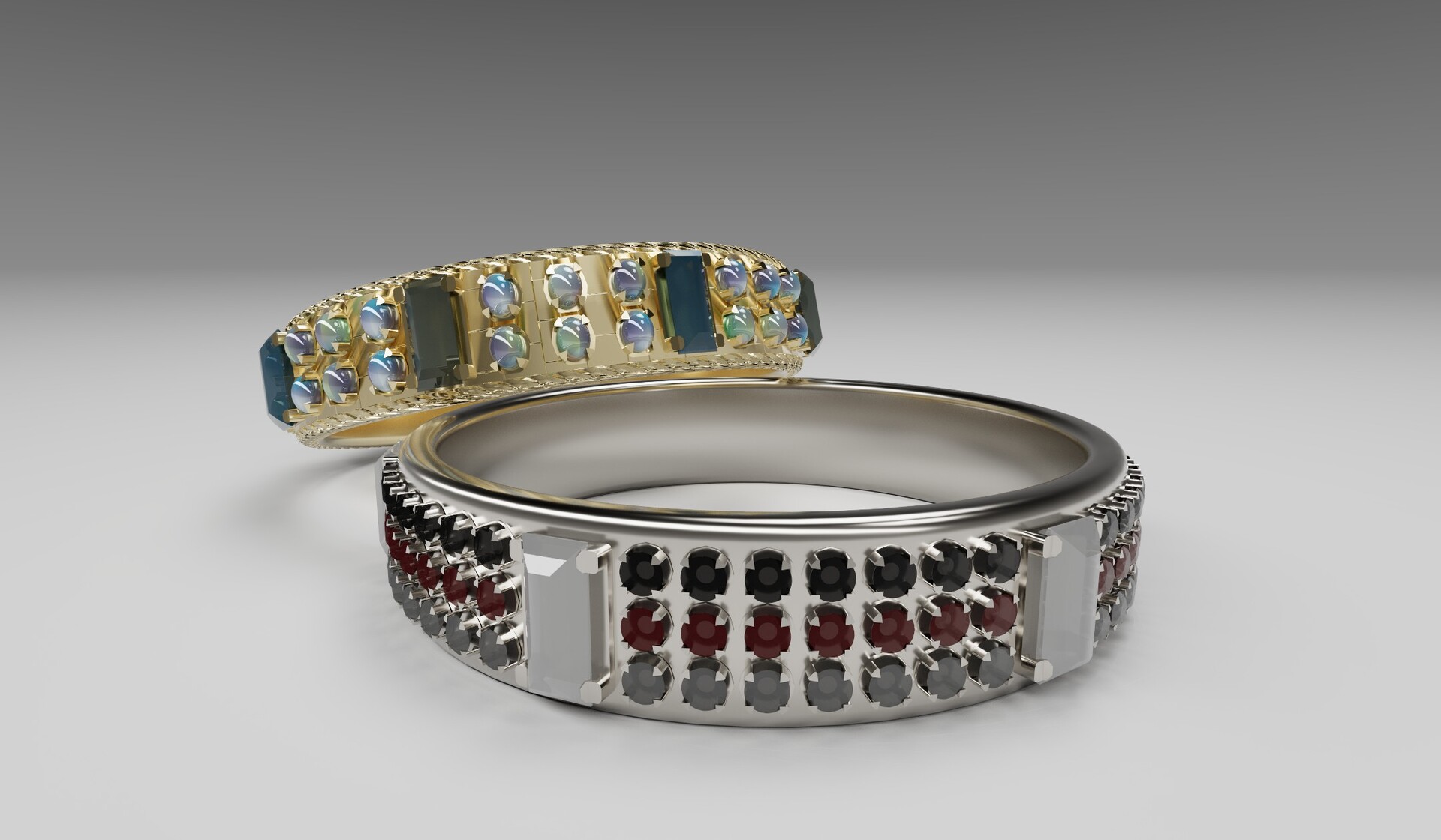 AddledMongoose - My Heart Was Always Yours wedding rings