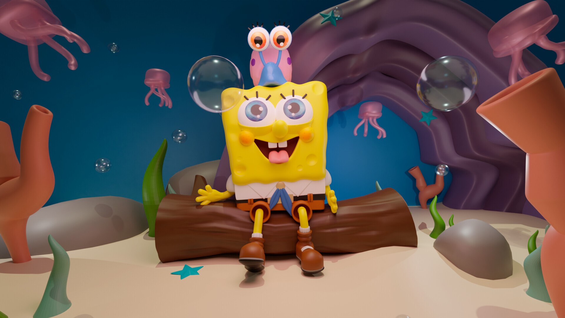ArtStation - Bob Esponja