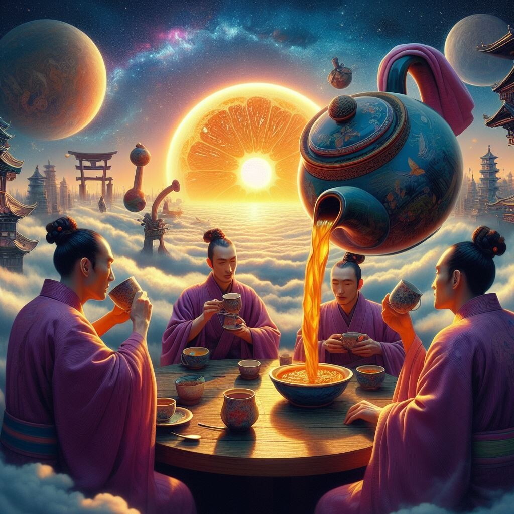 Ralf Sommer - "Queen-62 is having a tea at the outer edges of surrealism"