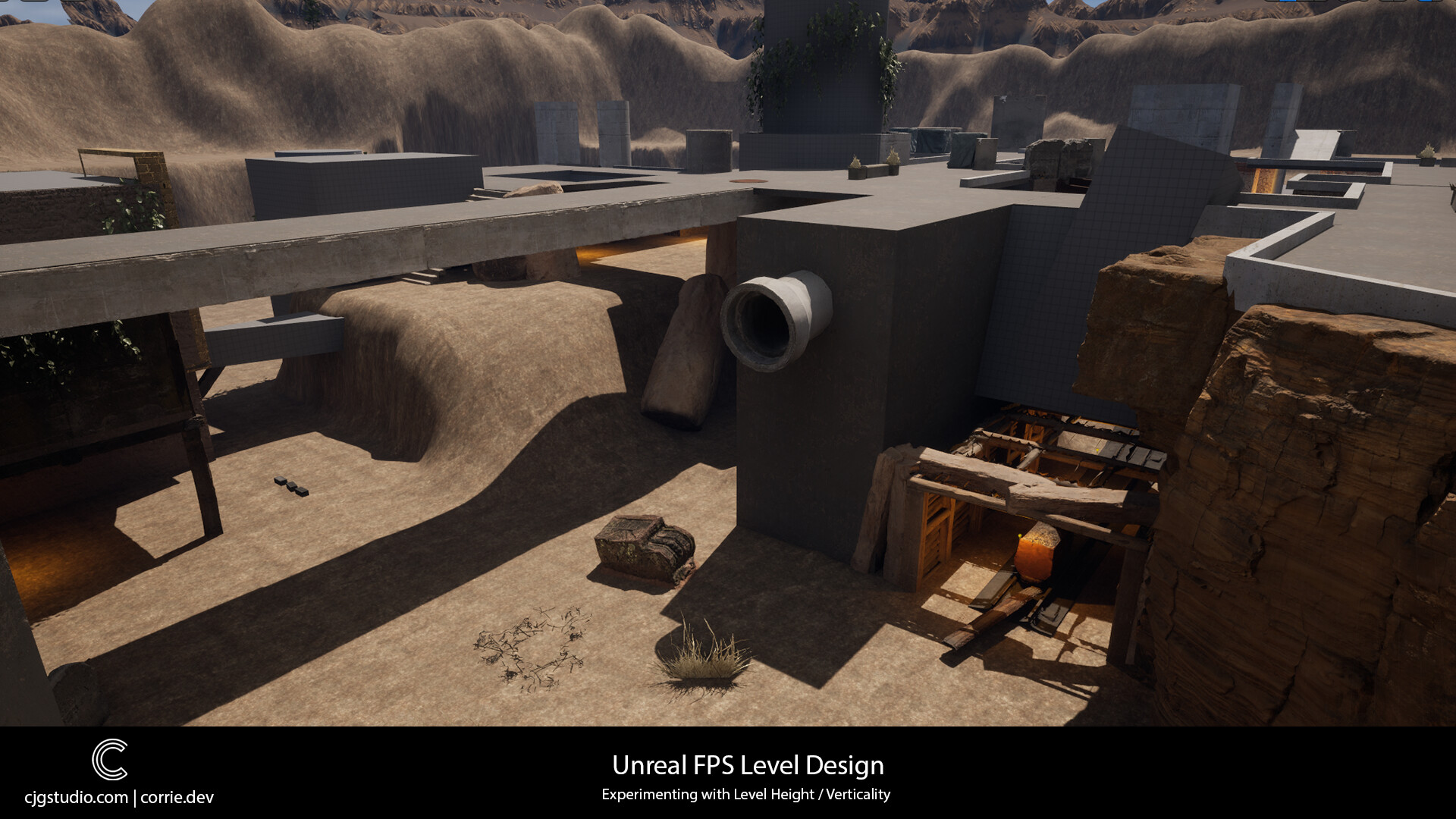 ArtStation - Lair - FPS Map Design "Verticality"