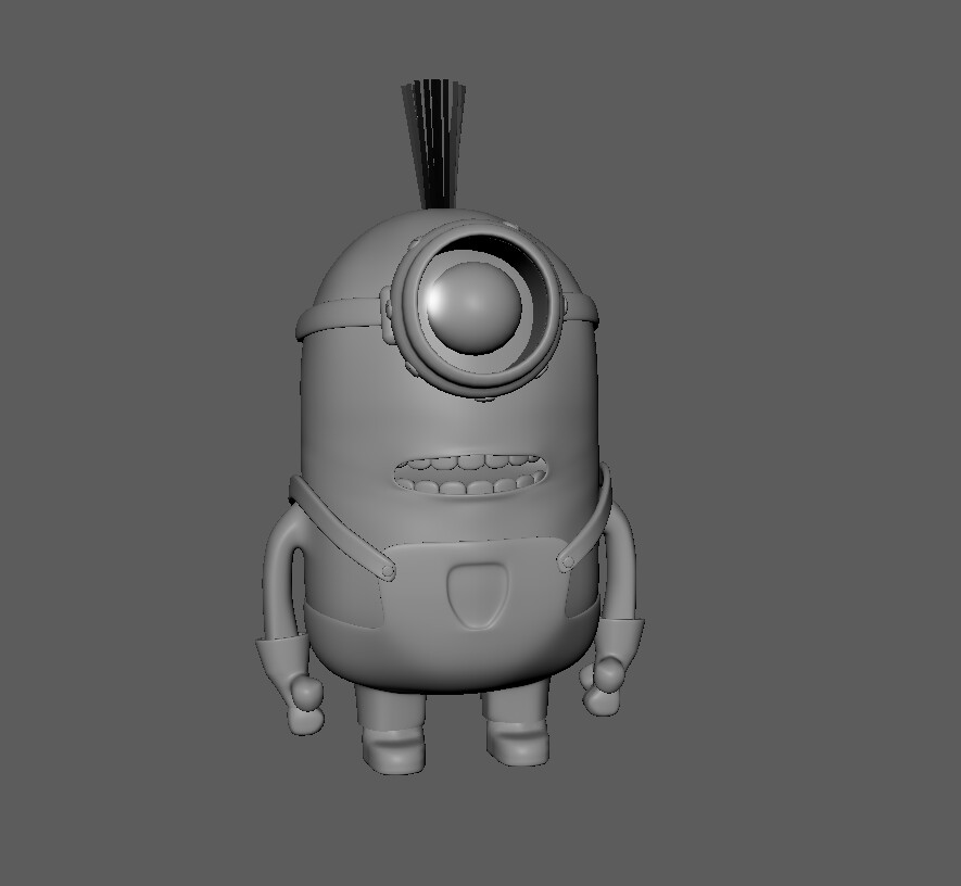 ArtStation - First Minion T-Pose