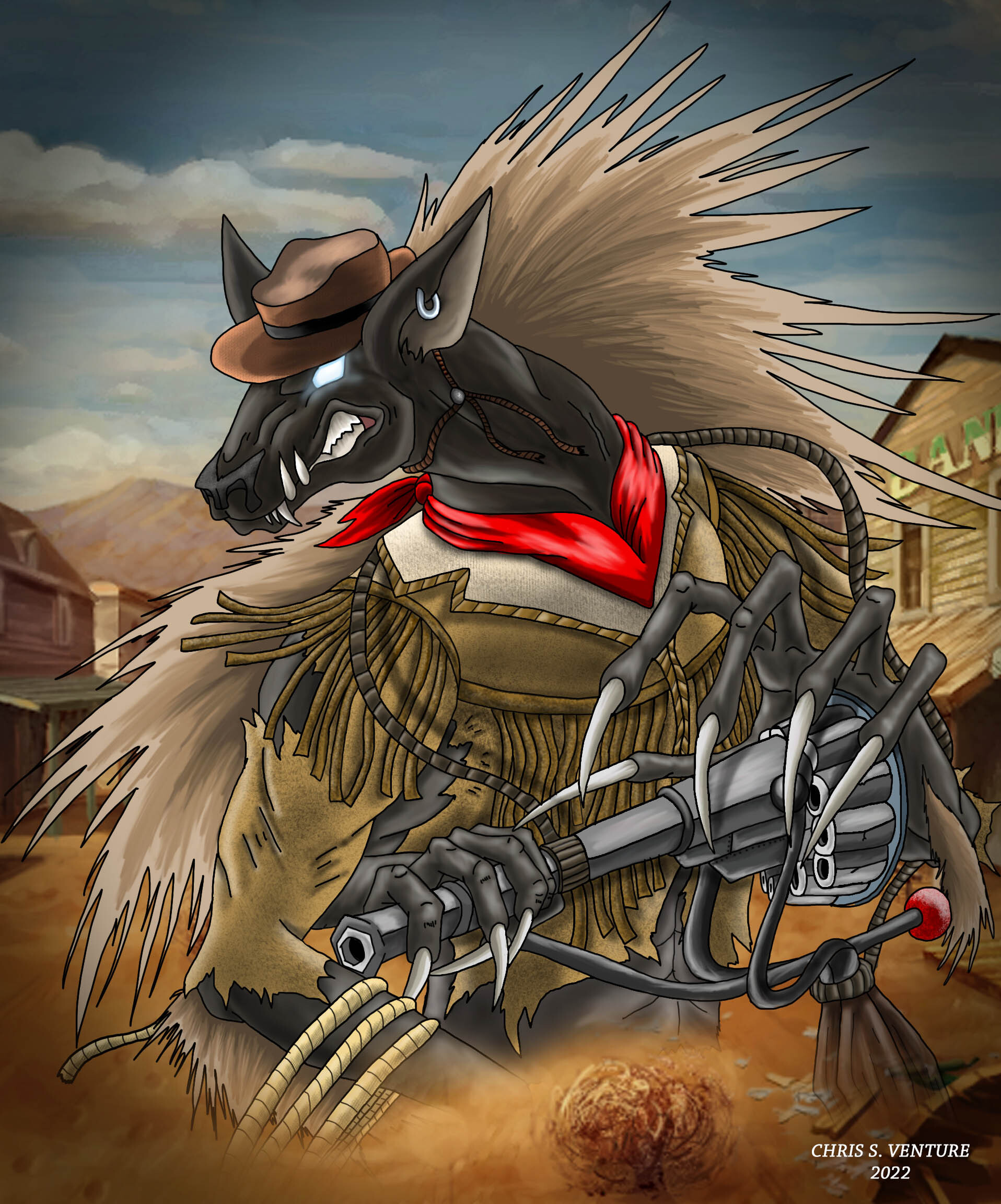 ArtStation - Wild West Demon