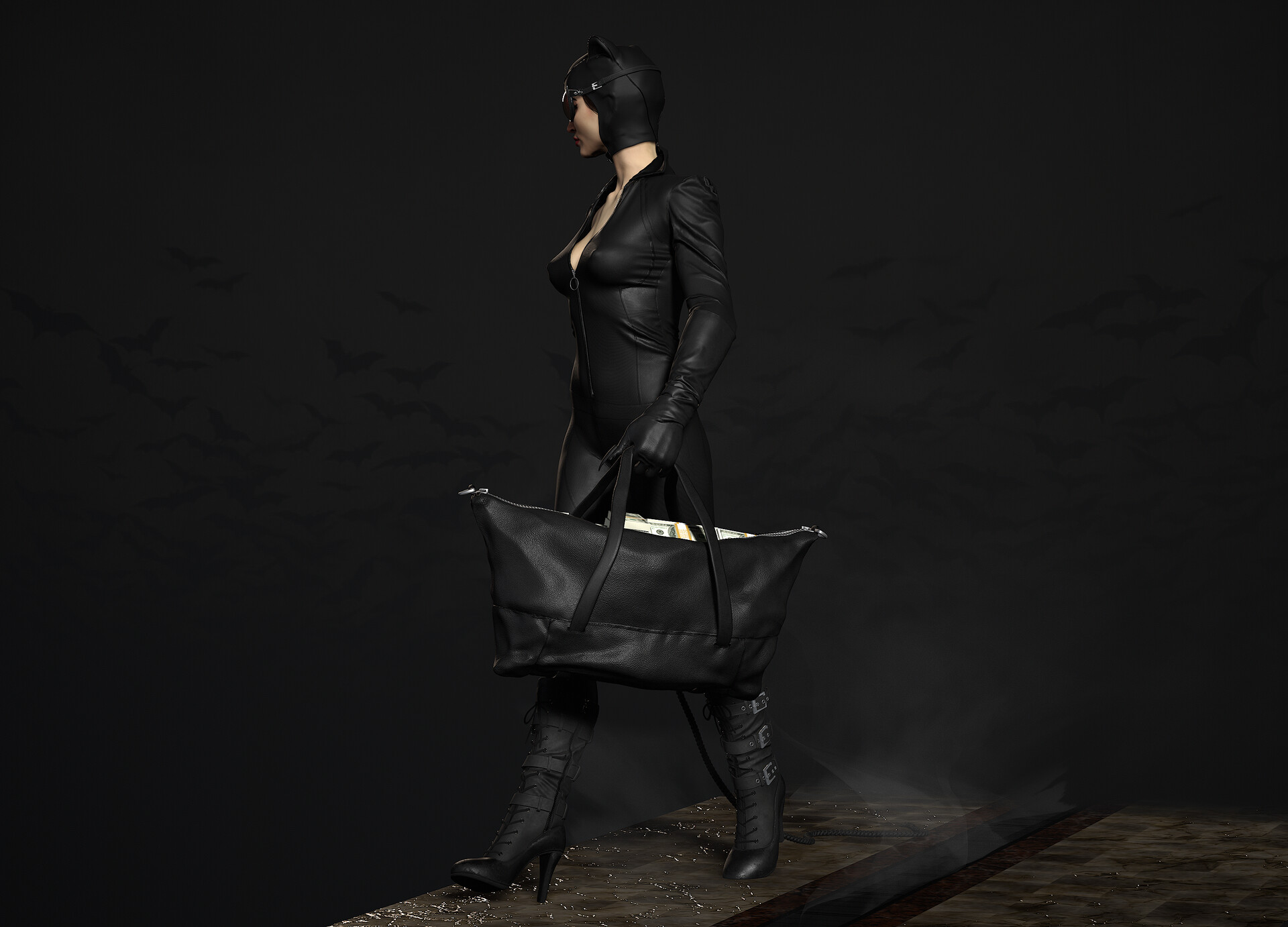 Nolan Jacobs - Catwoman Fan-Art