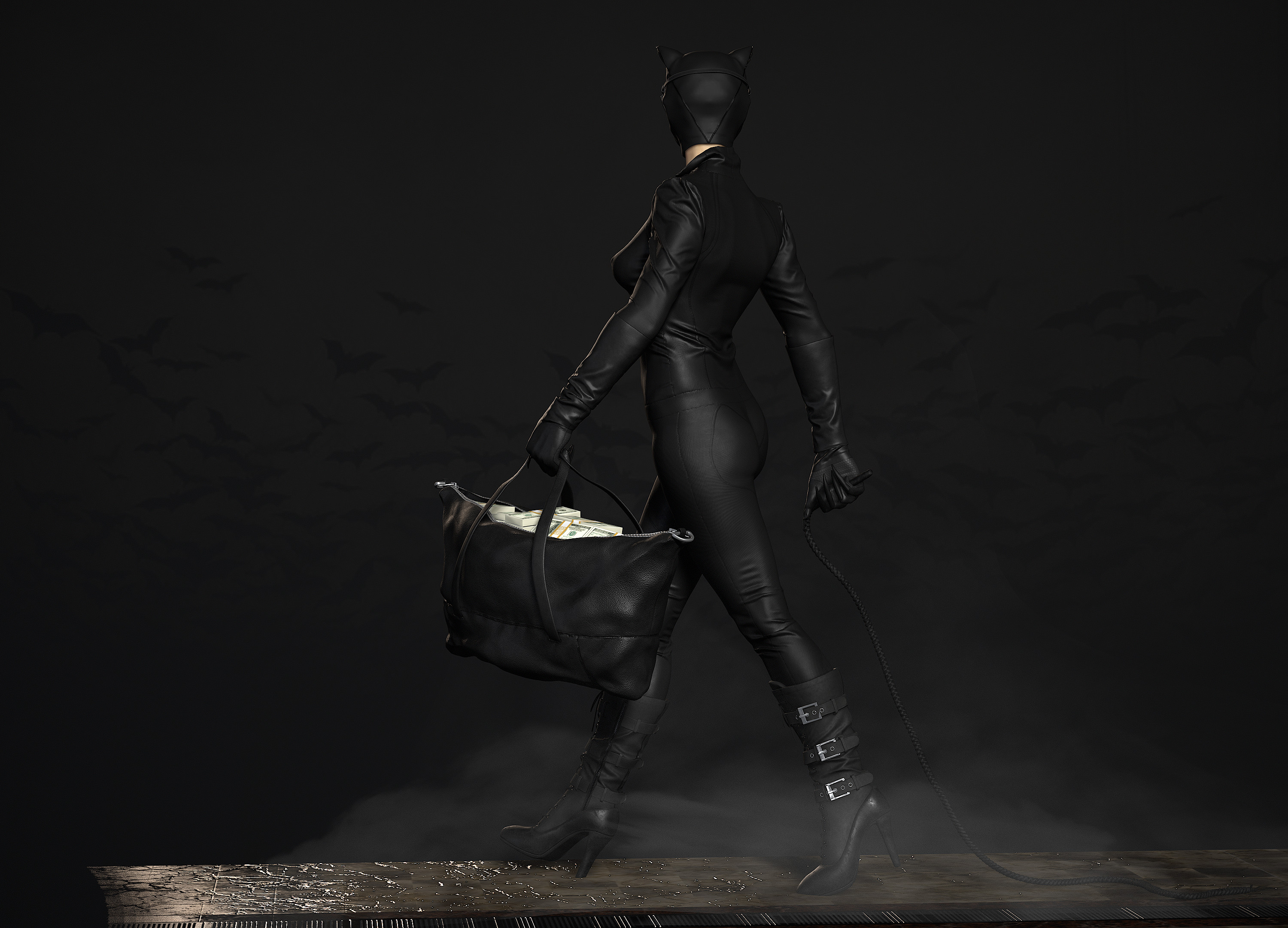 Nolan Jacobs - Catwoman Fan-Art