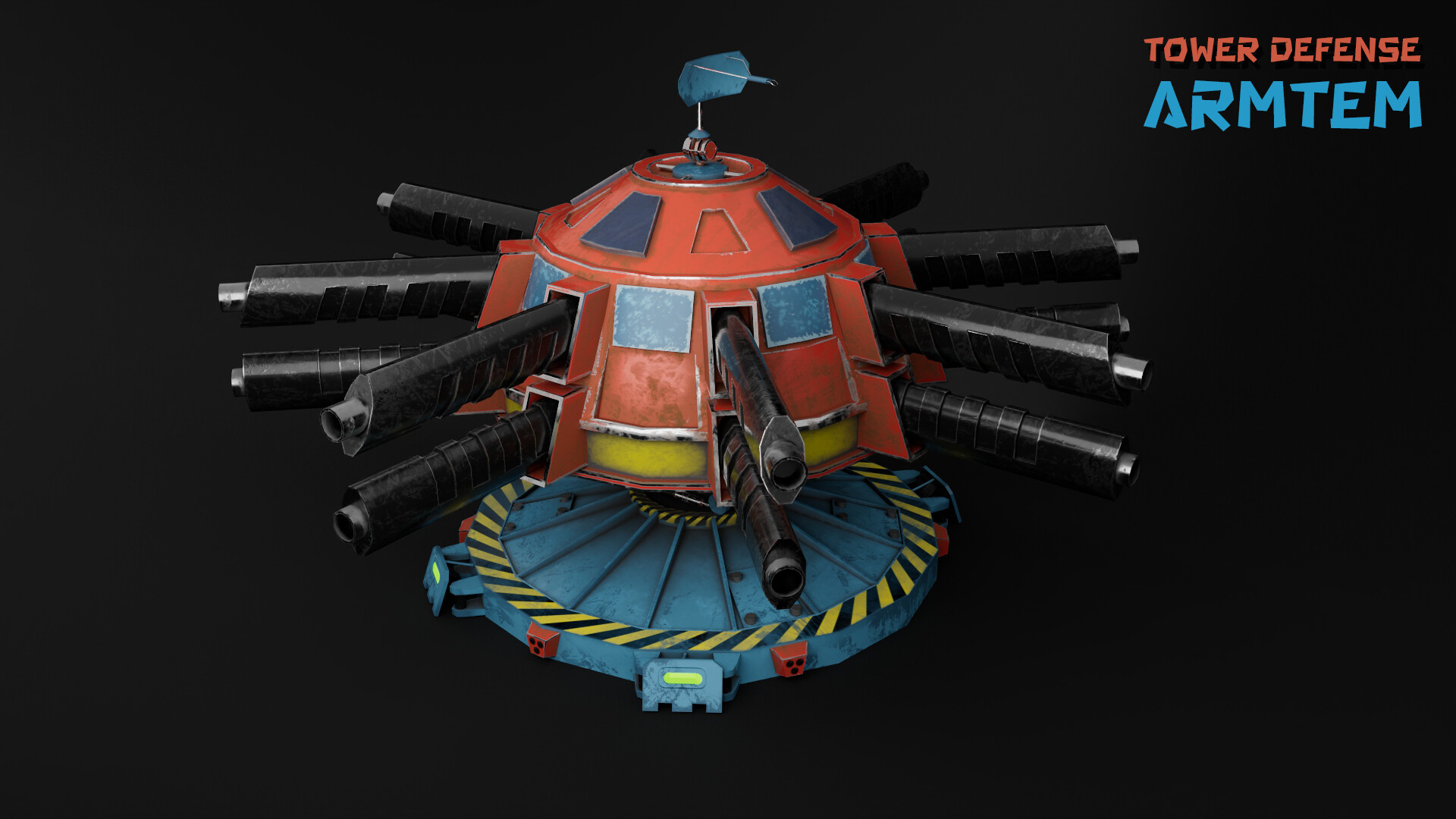 ArtStation - Tower Defense ARMTEM Games / 3D sketch