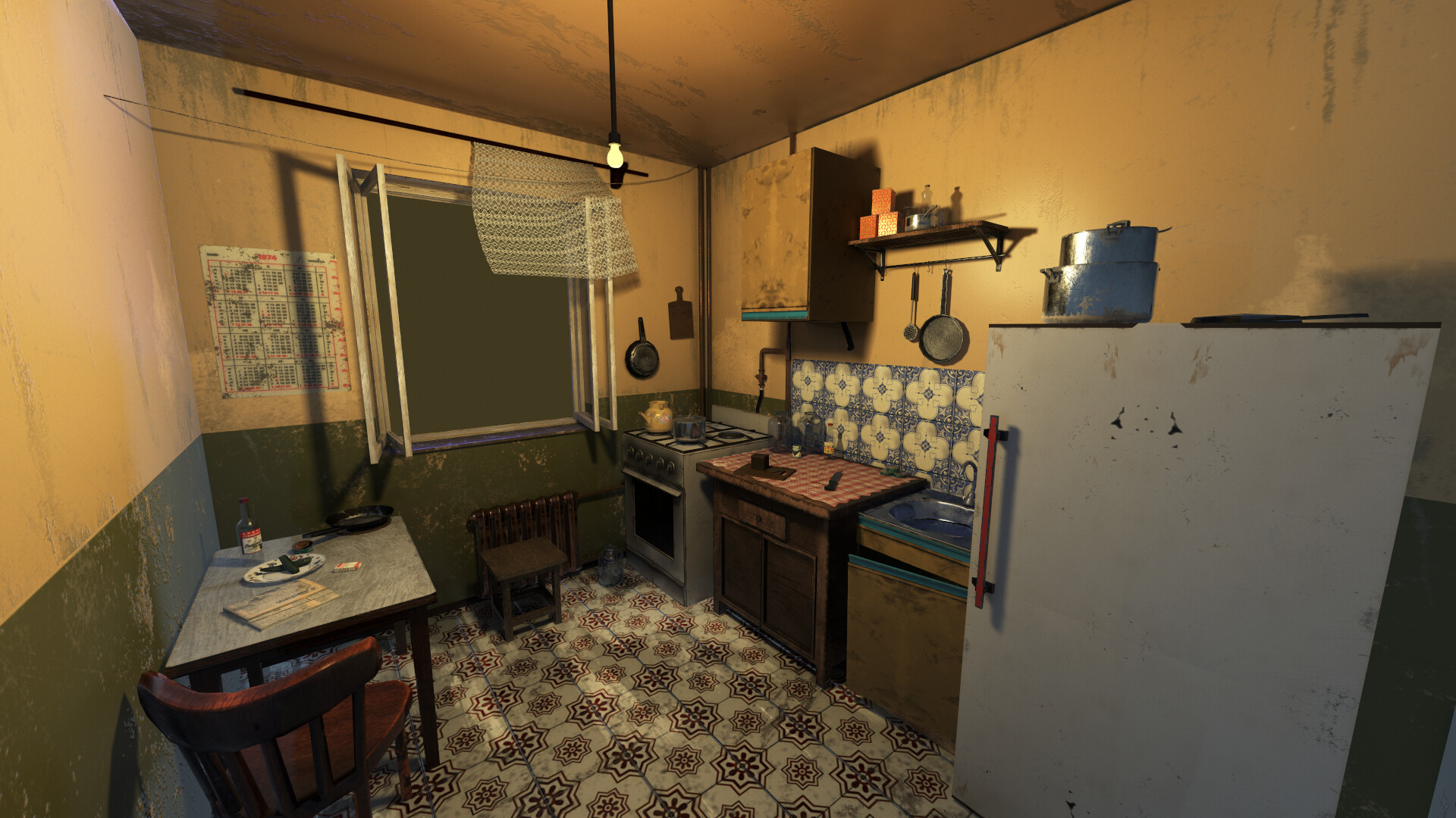 ArtStation - Soviet Kitchen