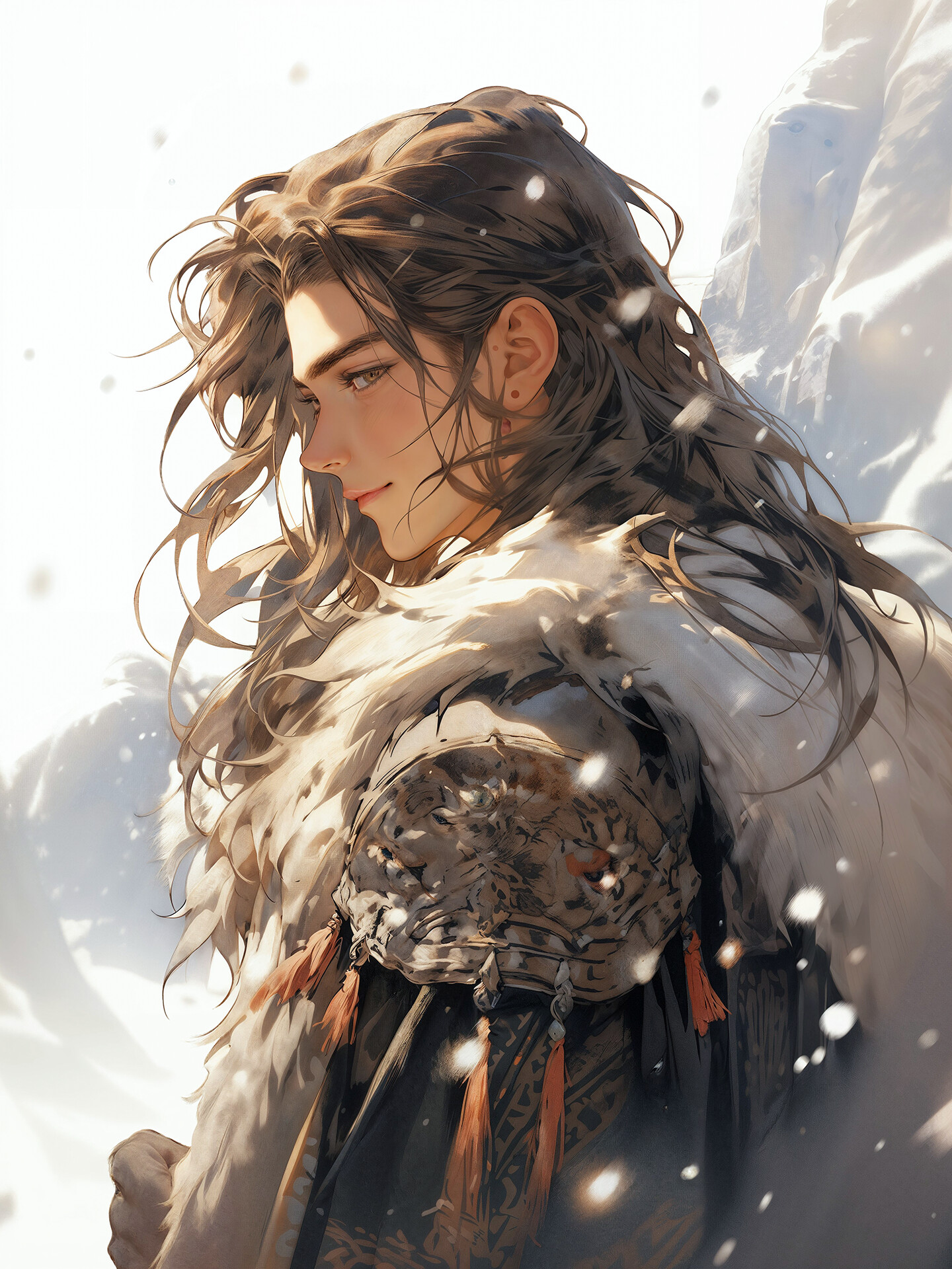 ArtStation - Adrian and Elena in winter