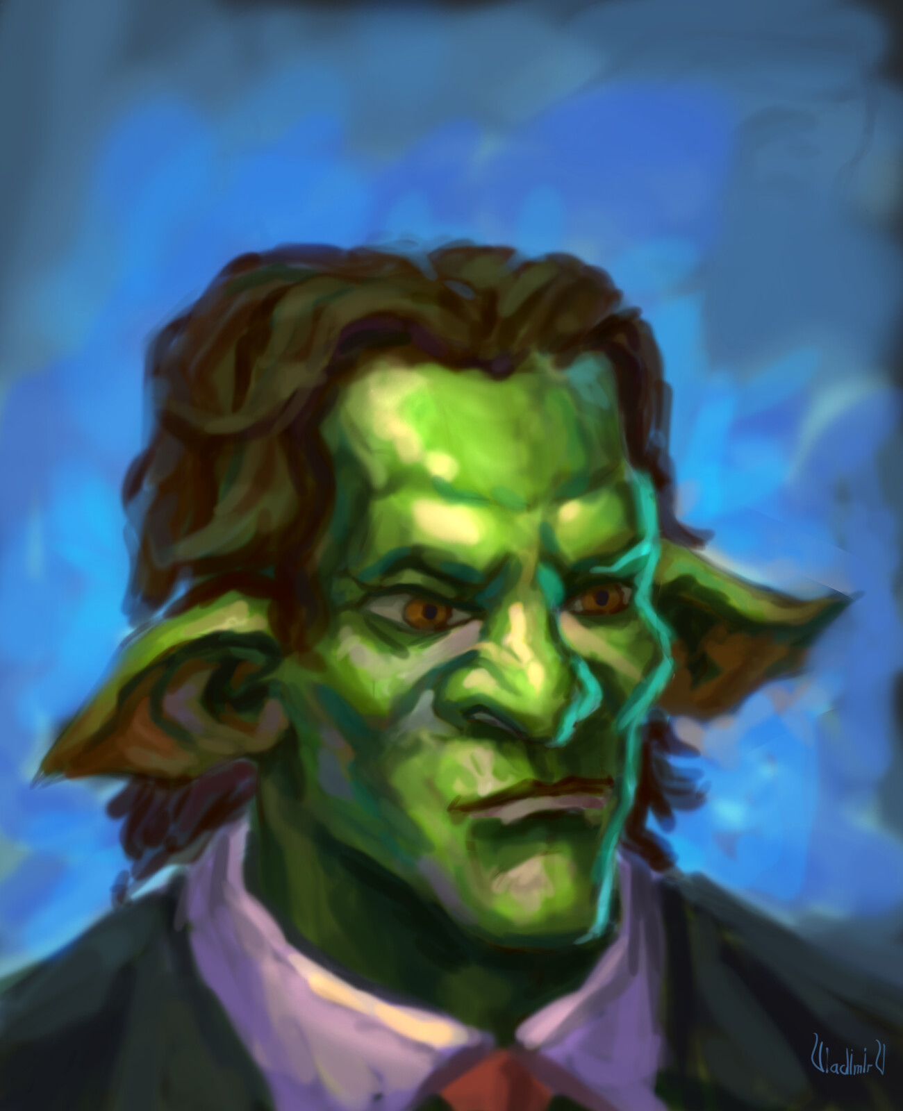 ArtStation - Goblin portrait