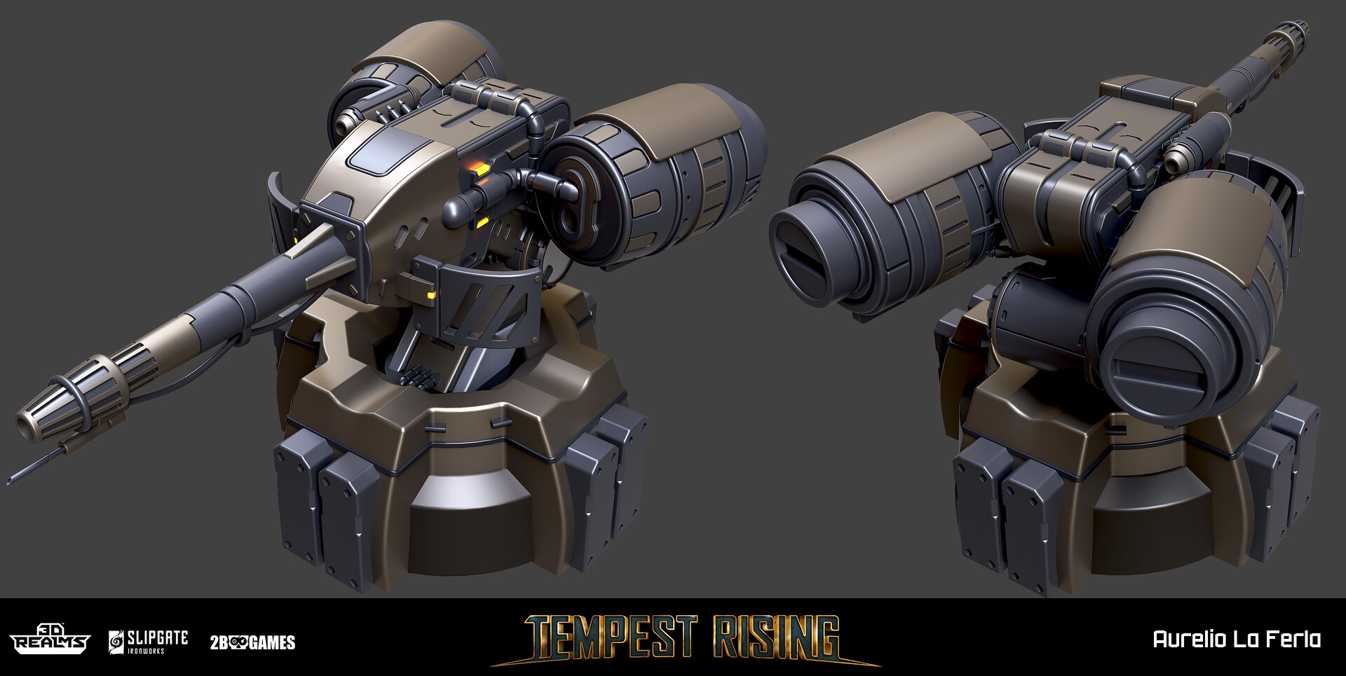 Aurelio La Ferla - DYN Flame Turret - Tempest Rising