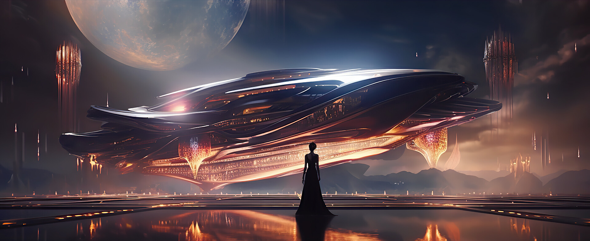 ArtStation - Starlight Night