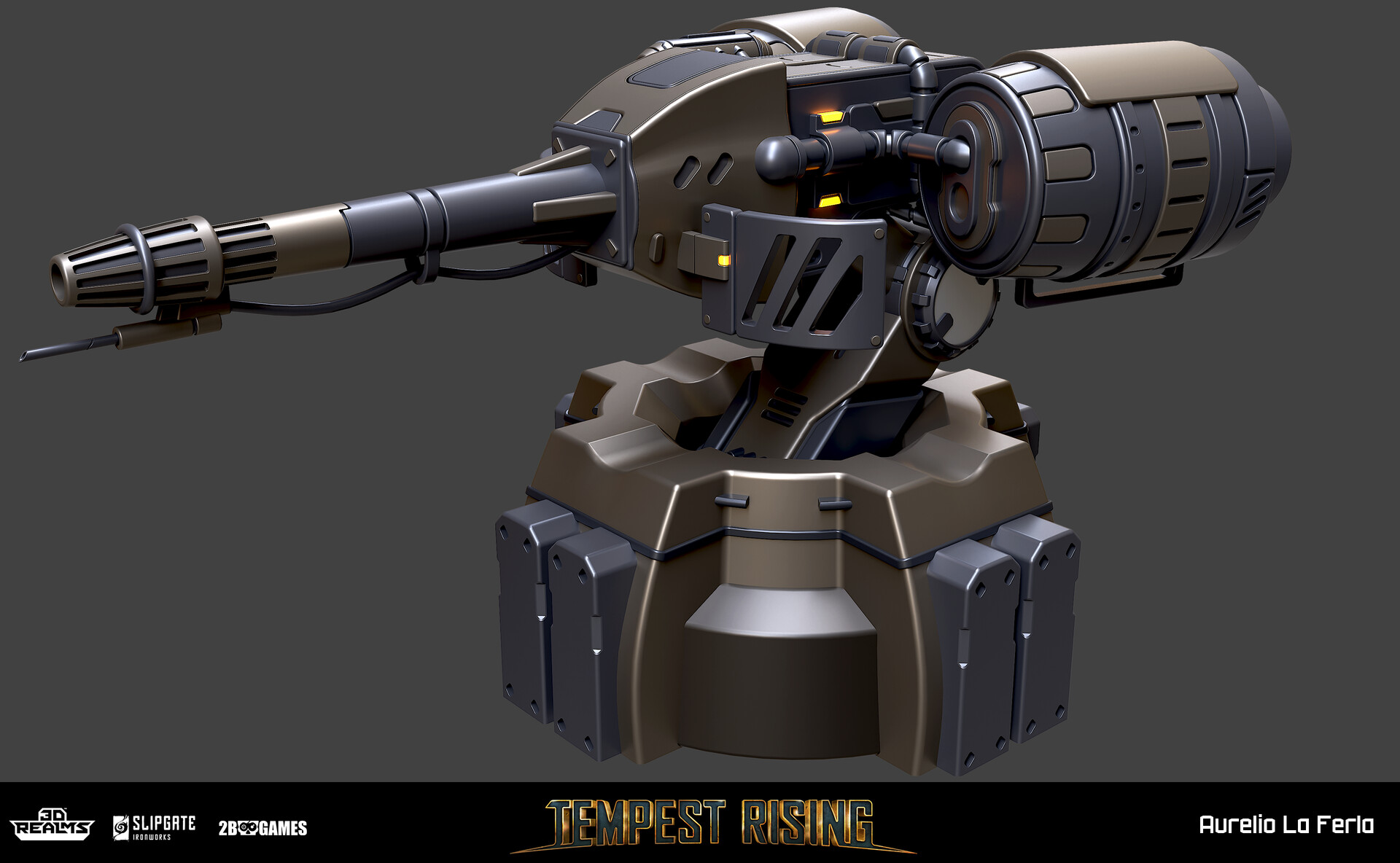 Aurelio La Ferla - DYN Flame Turret - Tempest Rising