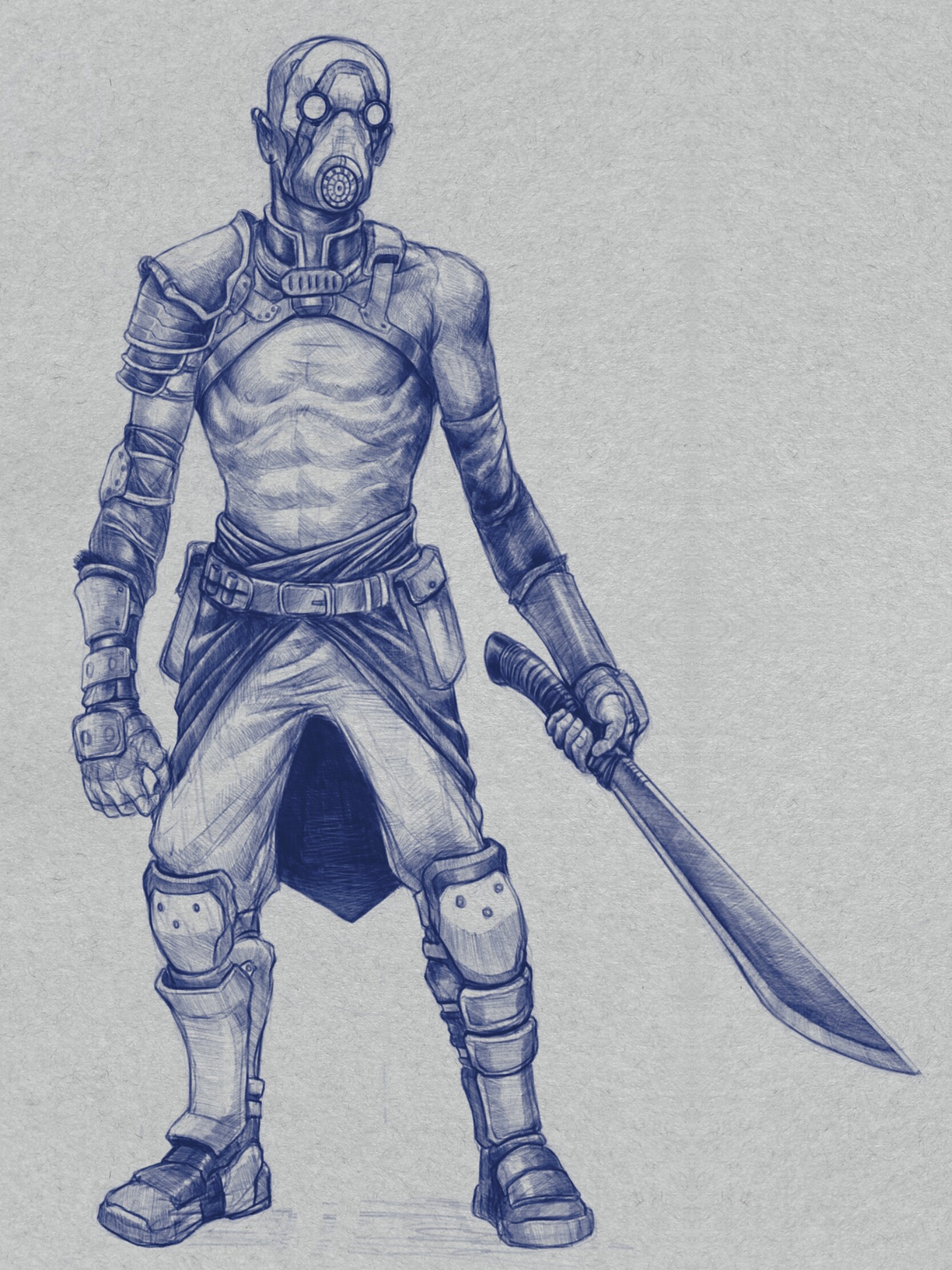 Psycho by Victor Maldonado : r/ImaginaryVaultHunters