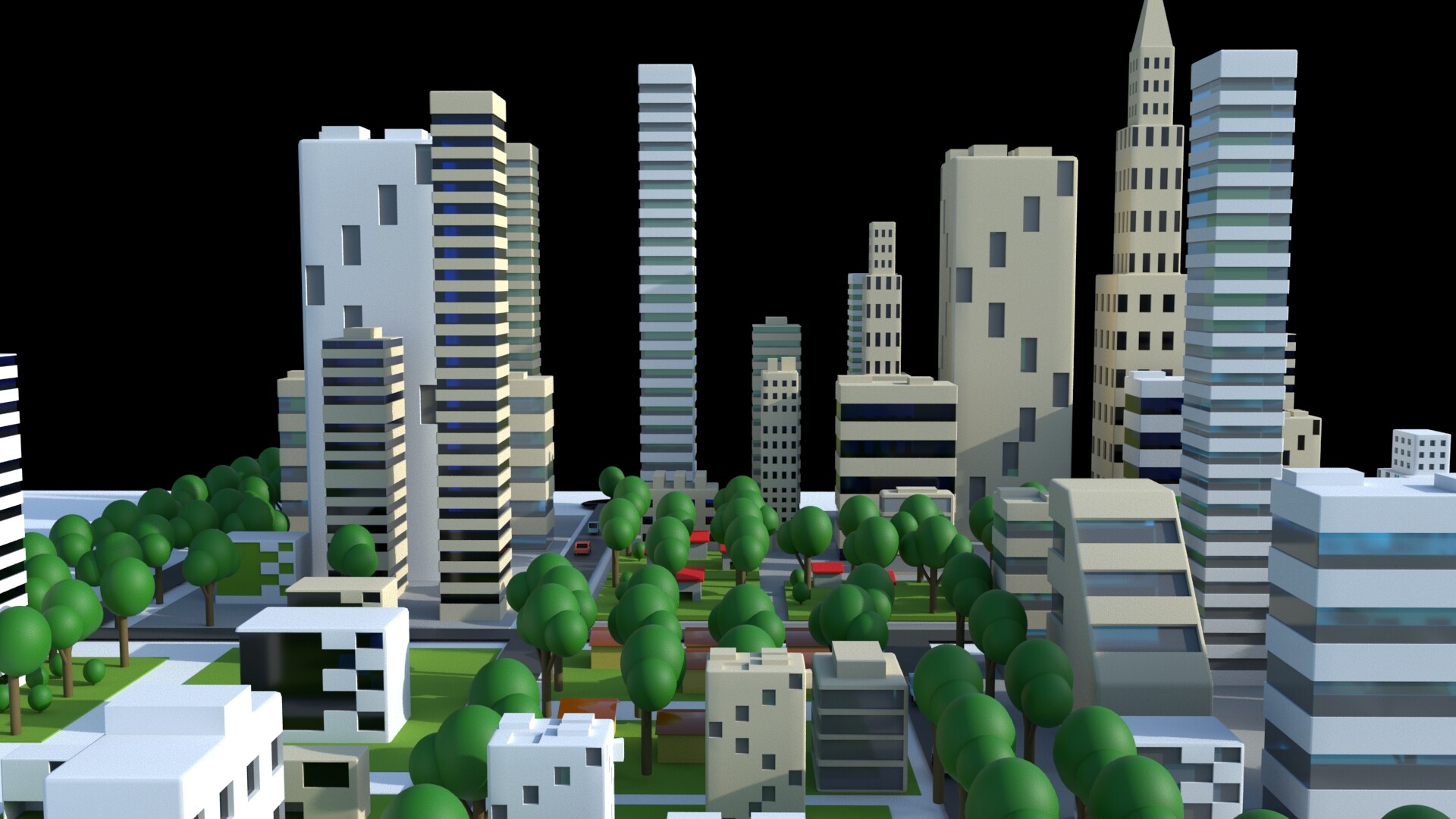 ArtStation - city model