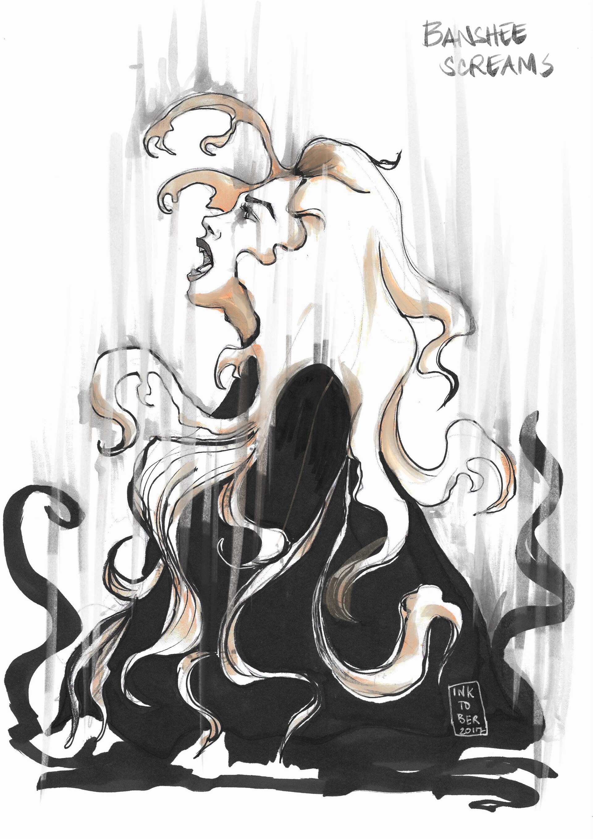 ArtStation - Banshee Screaming