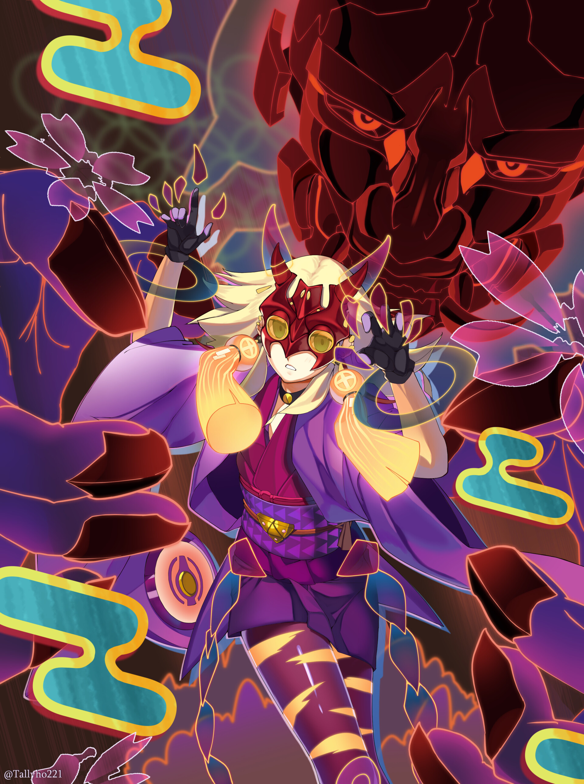 ArtStation - Noh-P.U.N.K. Ogre Dance