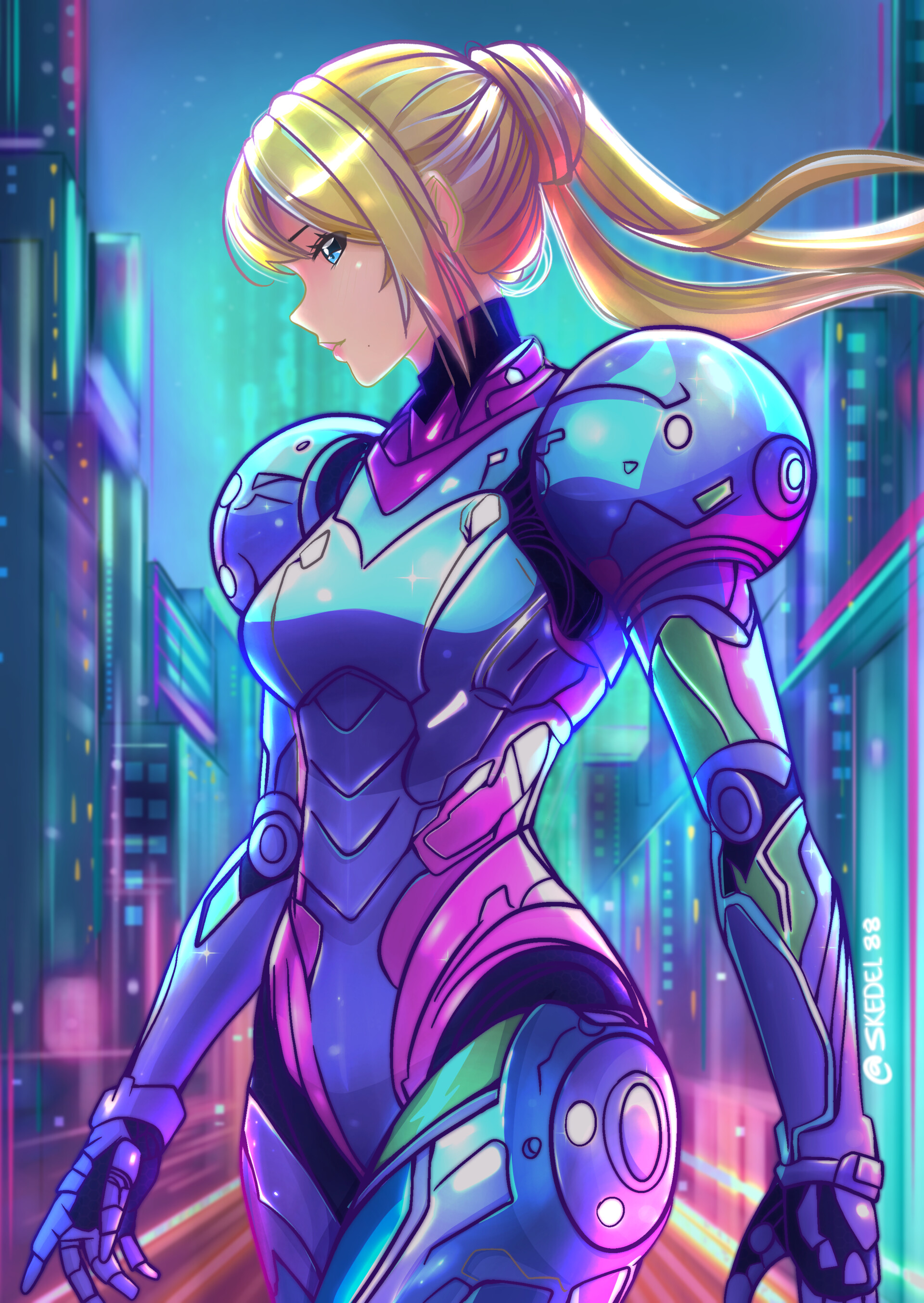 ArtStation - SAMUS ARAN FANART