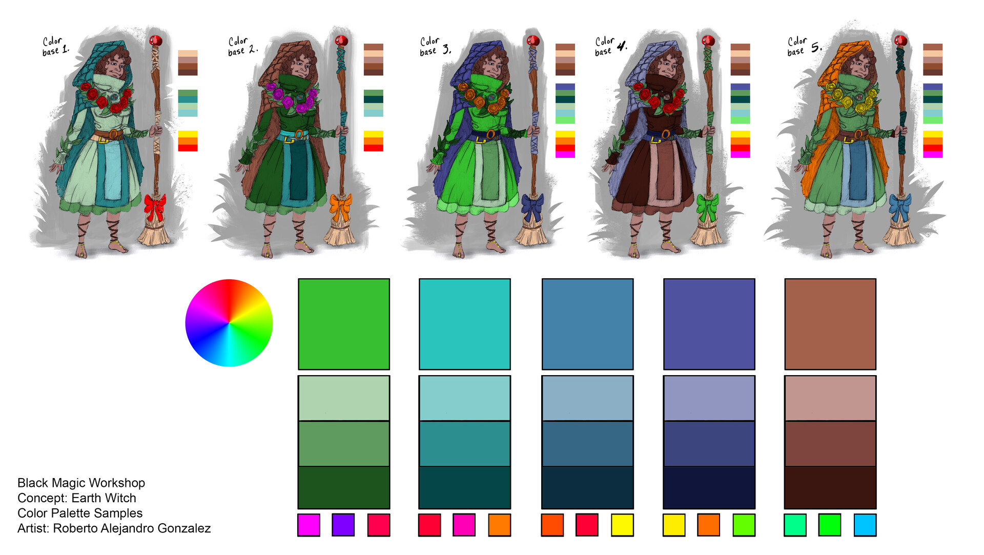 Roberto Alejandro Gonzalez - Witch Game Project