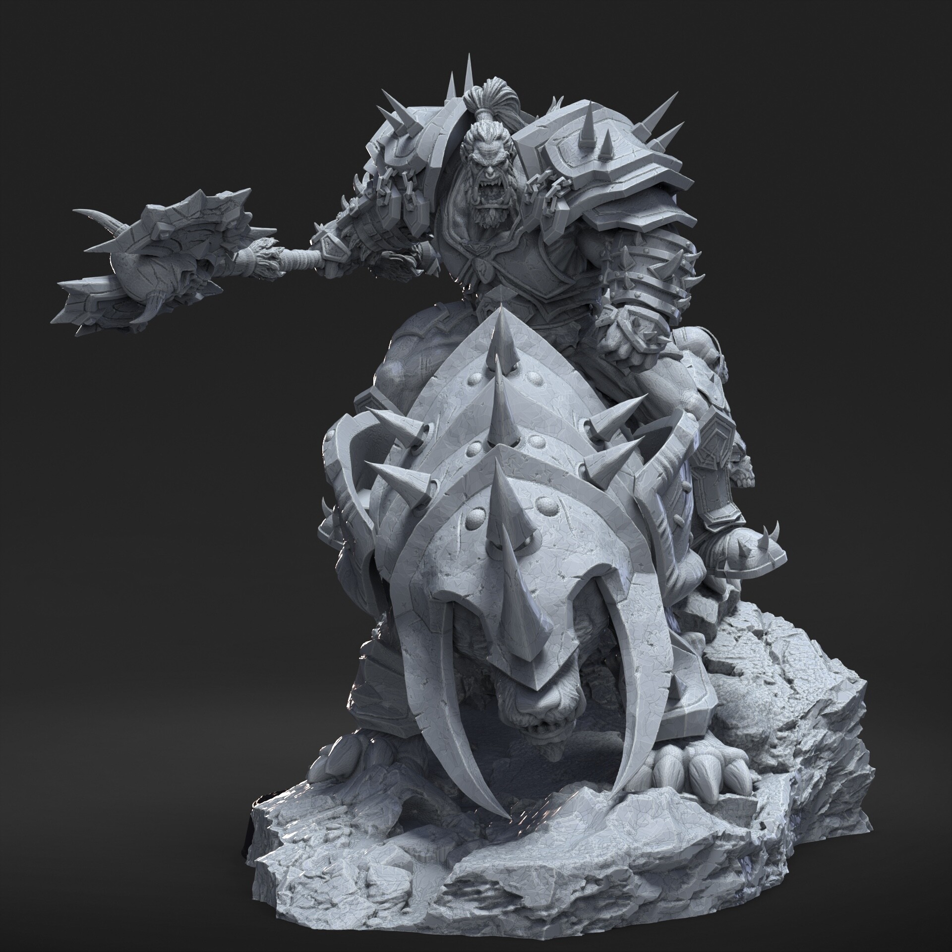 ArtStation - World of Warcraft: Wolf cavalry