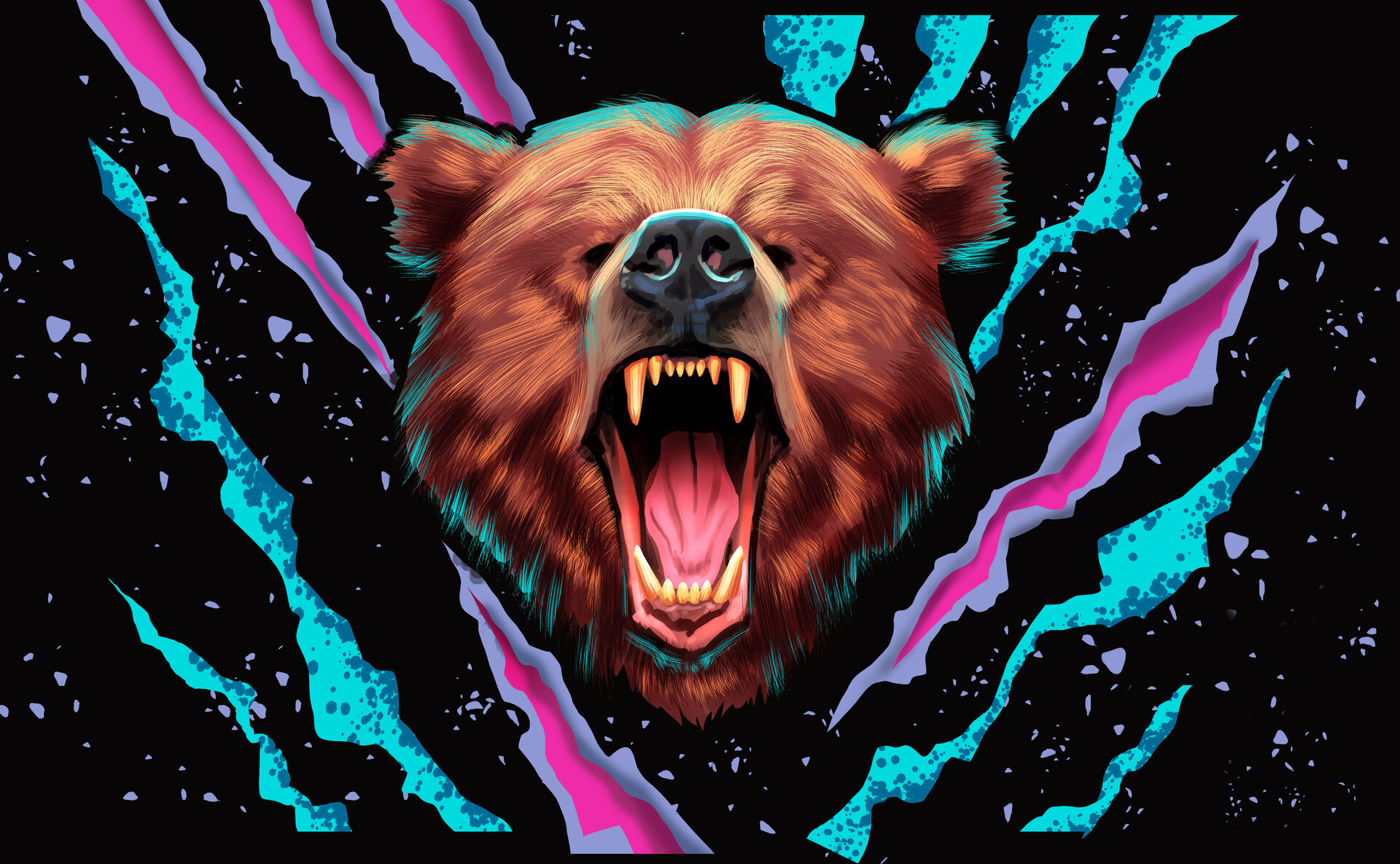 ArtStation - Joe VS Carole (2022) - Illustration - Reinke's Prosthetic ...