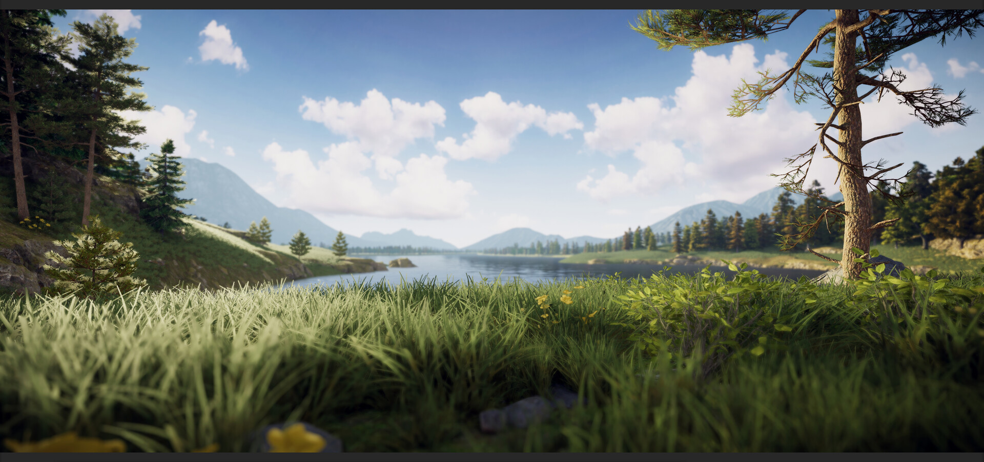 ArtStation - Lake side
