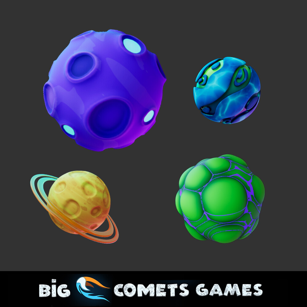 ArtStation - Planets set