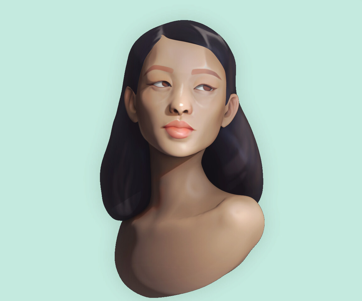 ArtStation - Mindy Maury: Sculpt Study in Zbrush