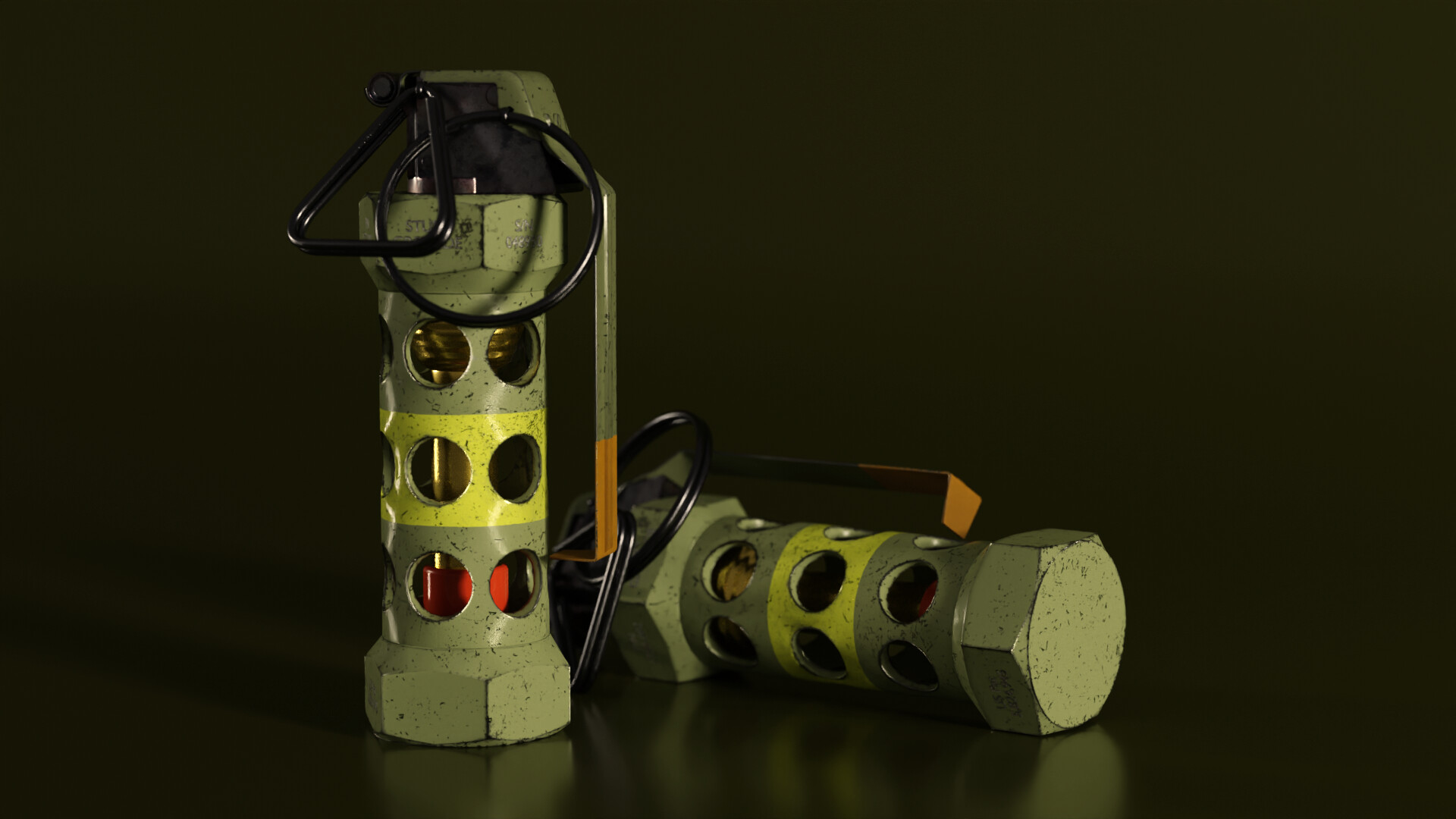 ArtStation - Flash Grenade Study