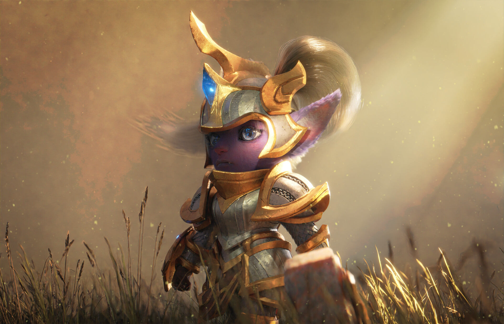 ArtStation - Battle regalia Poppy /// FanArt