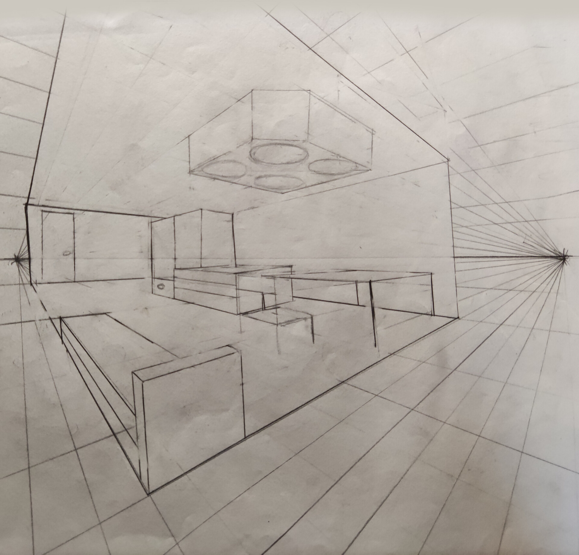 ArtStation - Perspective (2 Vanishing Points)