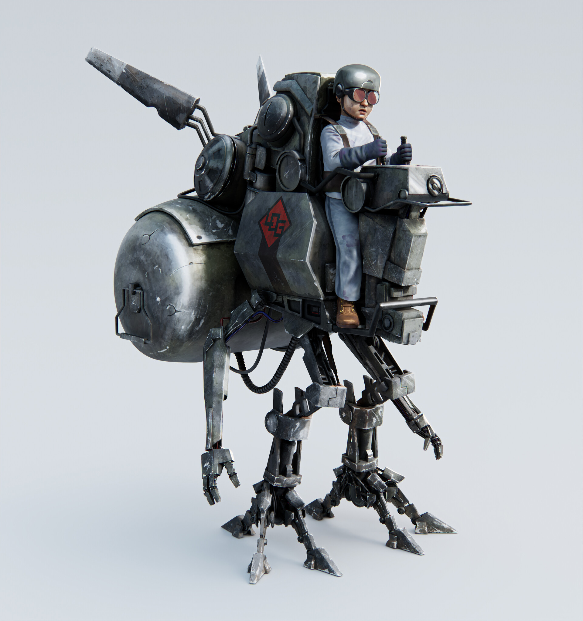 ArtStation - Cyber Boy