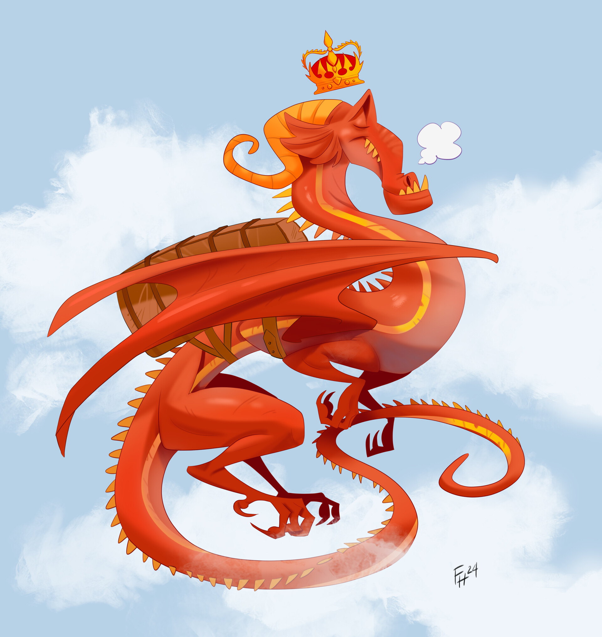 ArtStation - Royal Dragon Mail