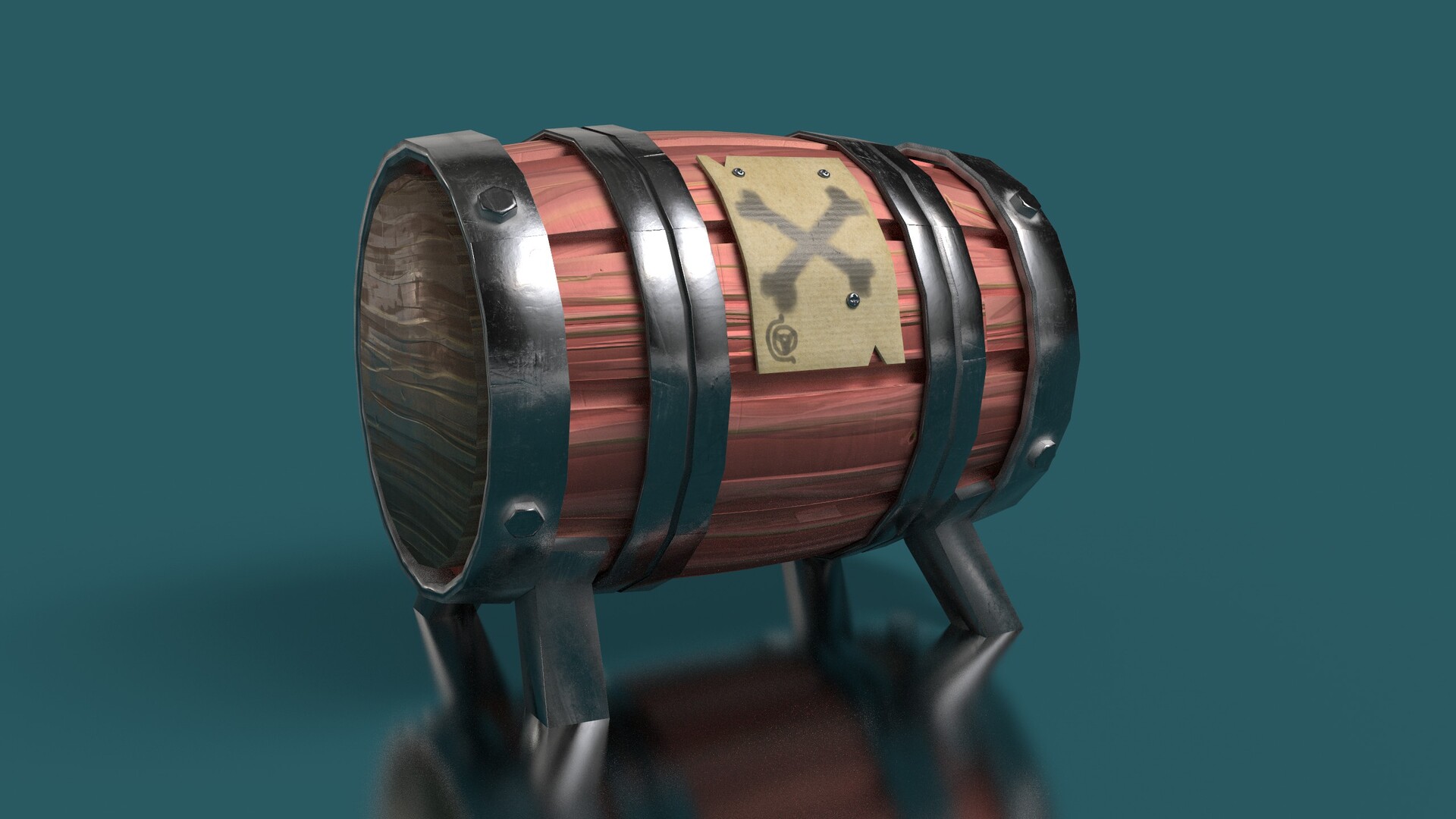 ArtStation - Barrel inspired by Sea Of Thieves