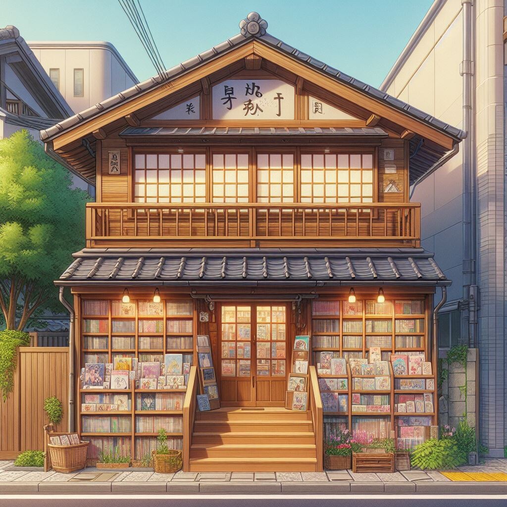 ArtStation - Japanese Bookshop