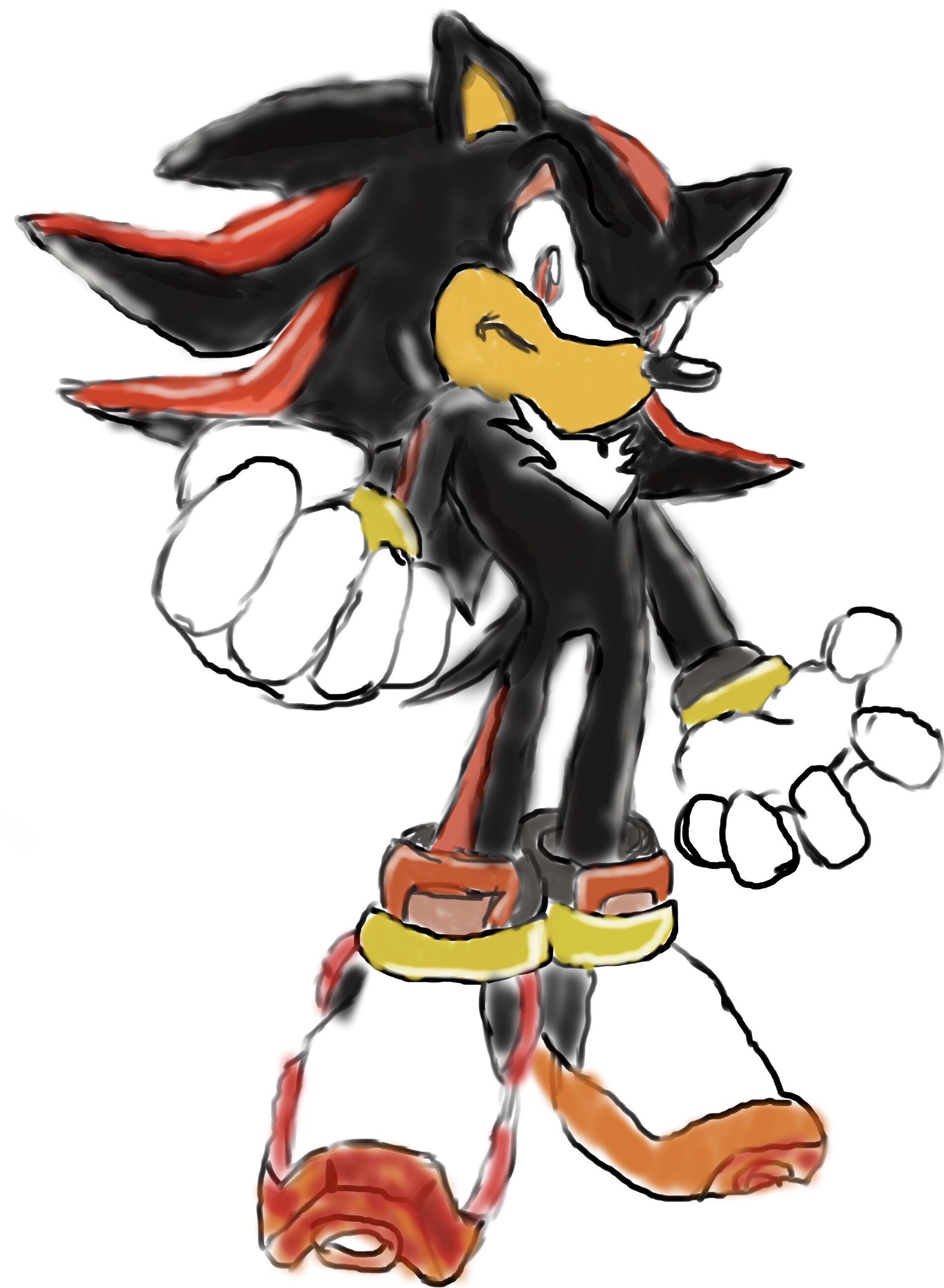 ArtStation - Shadow the Hedgehog FanArt